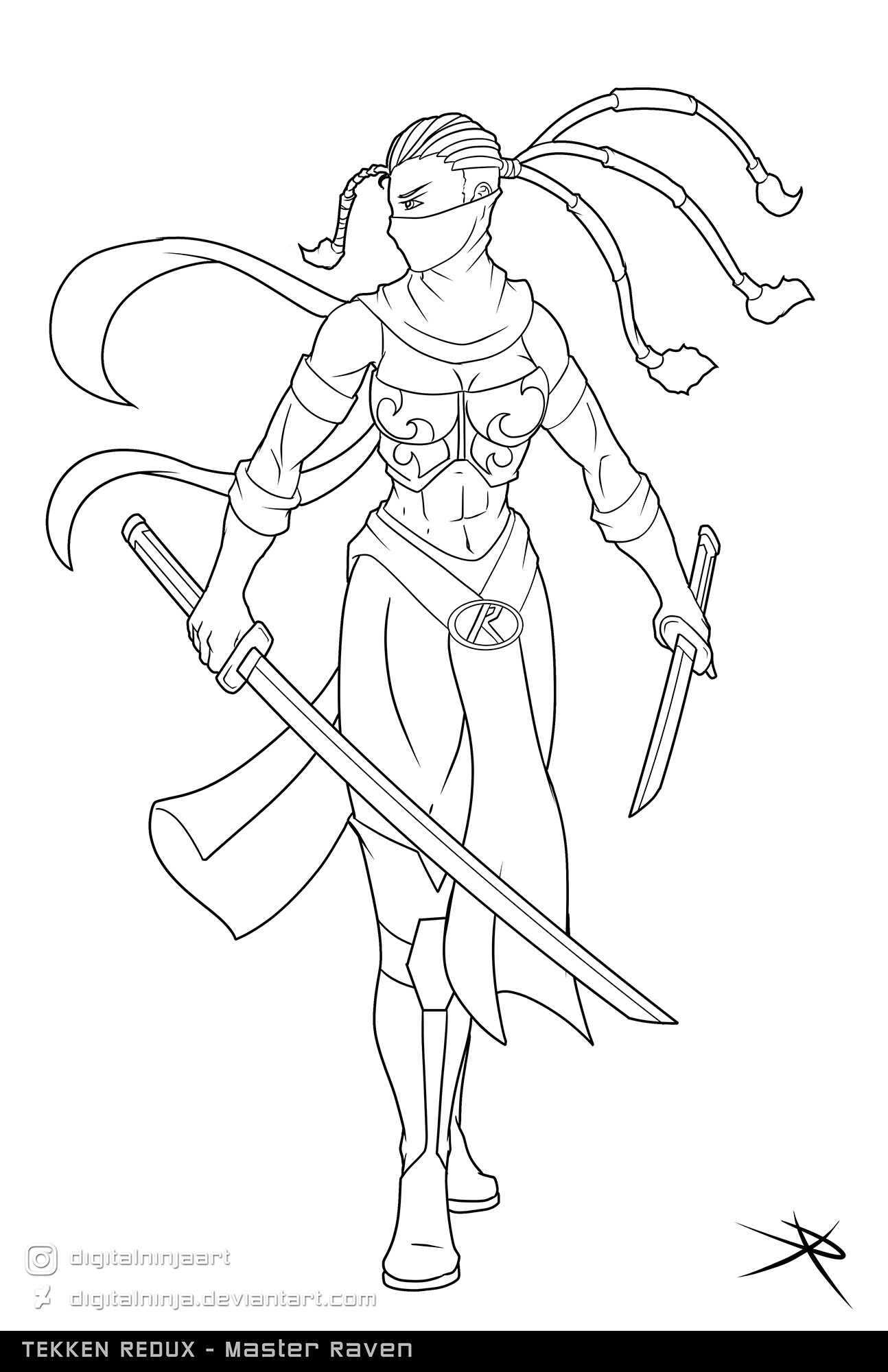 Tekken Raven Ninja