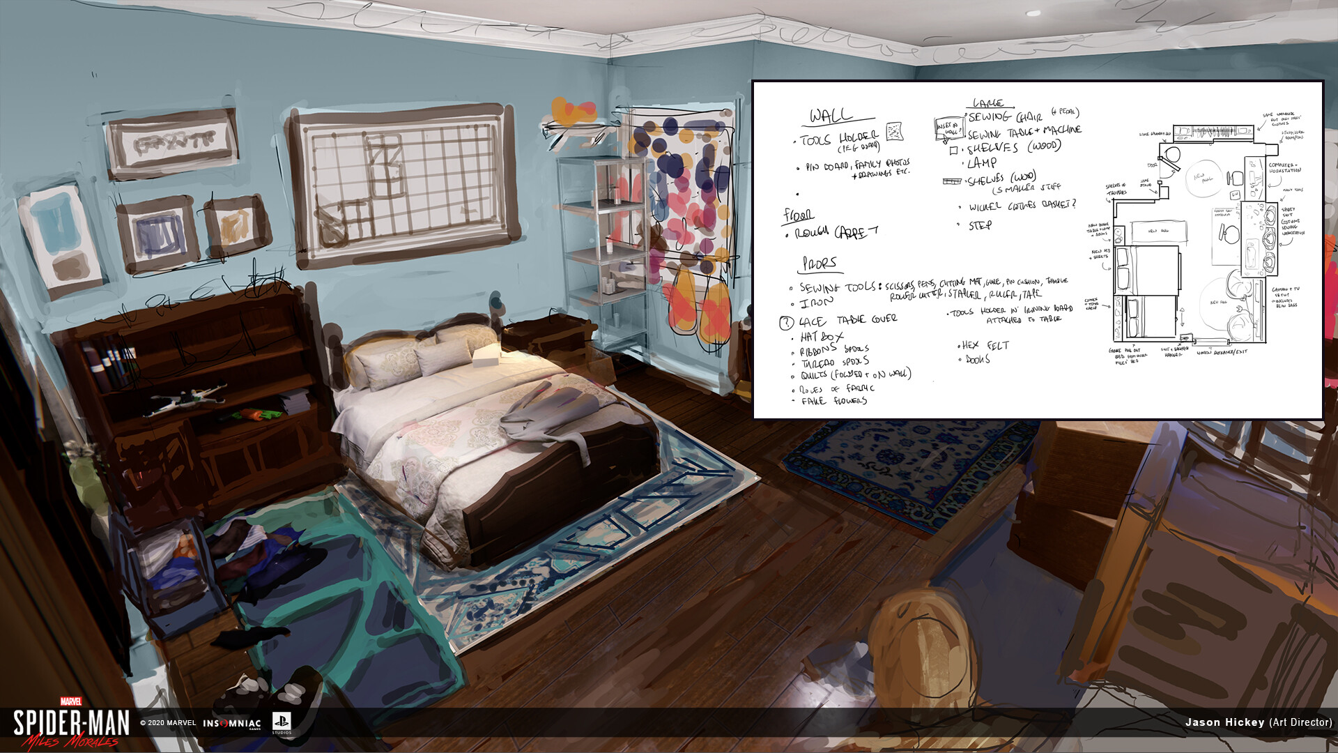Jason Hickey - Marvel Spider-Man Miles Morales - Story/Set Piece Workflows