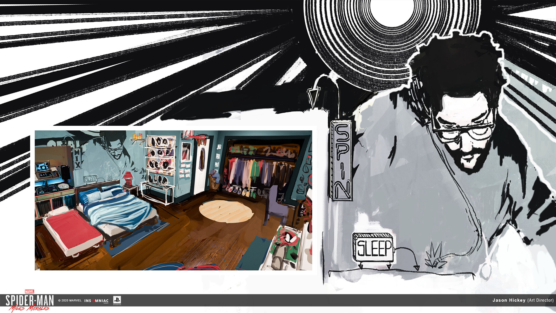 Jason Hickey - Marvel Spider-Man Miles Morales - Story/Set Piece Workflows