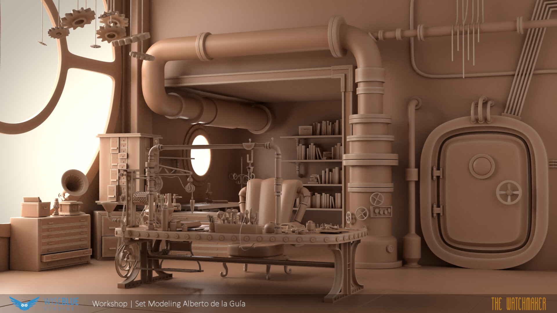 ArtStation - THE WATCHMAKER SHORTFILM