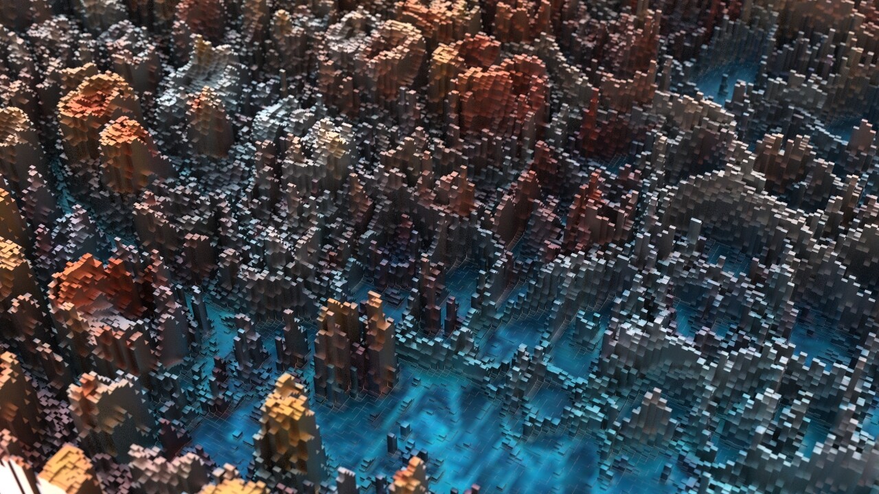 ArtStation - Abstract cubes