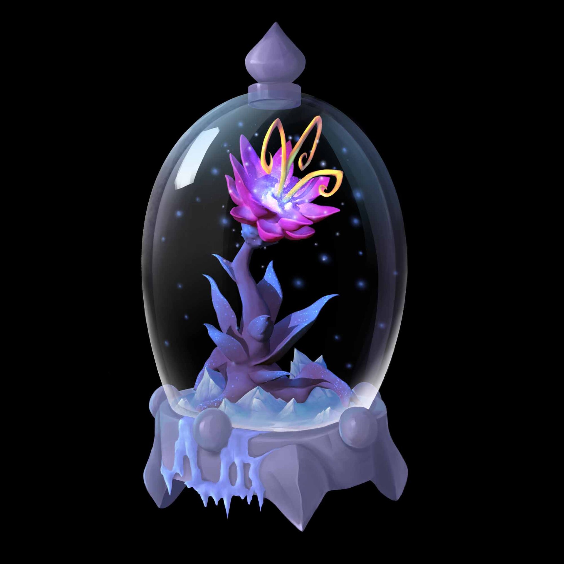 ArtStation - Ice Flower