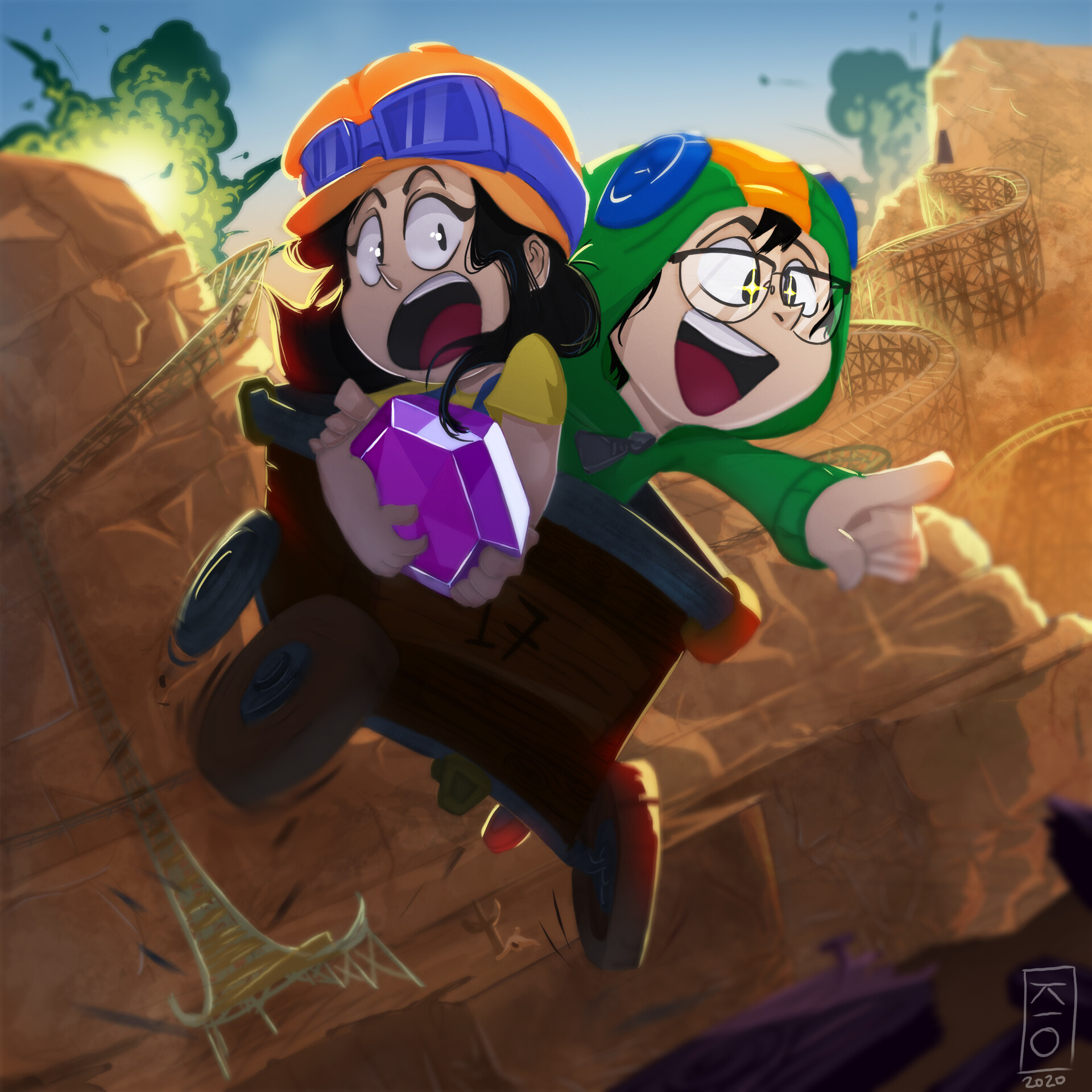 ArtStation - Brawl Stars Custom Character Art