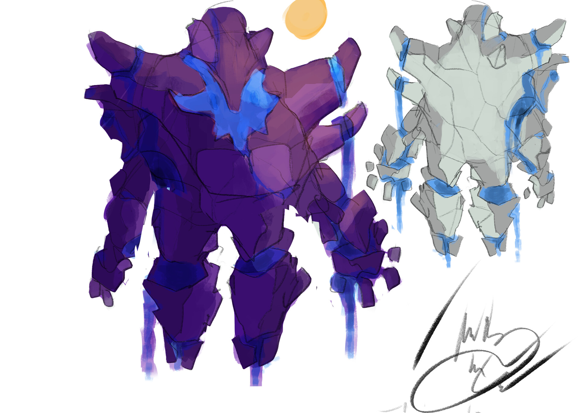 ArtStation - rock giant