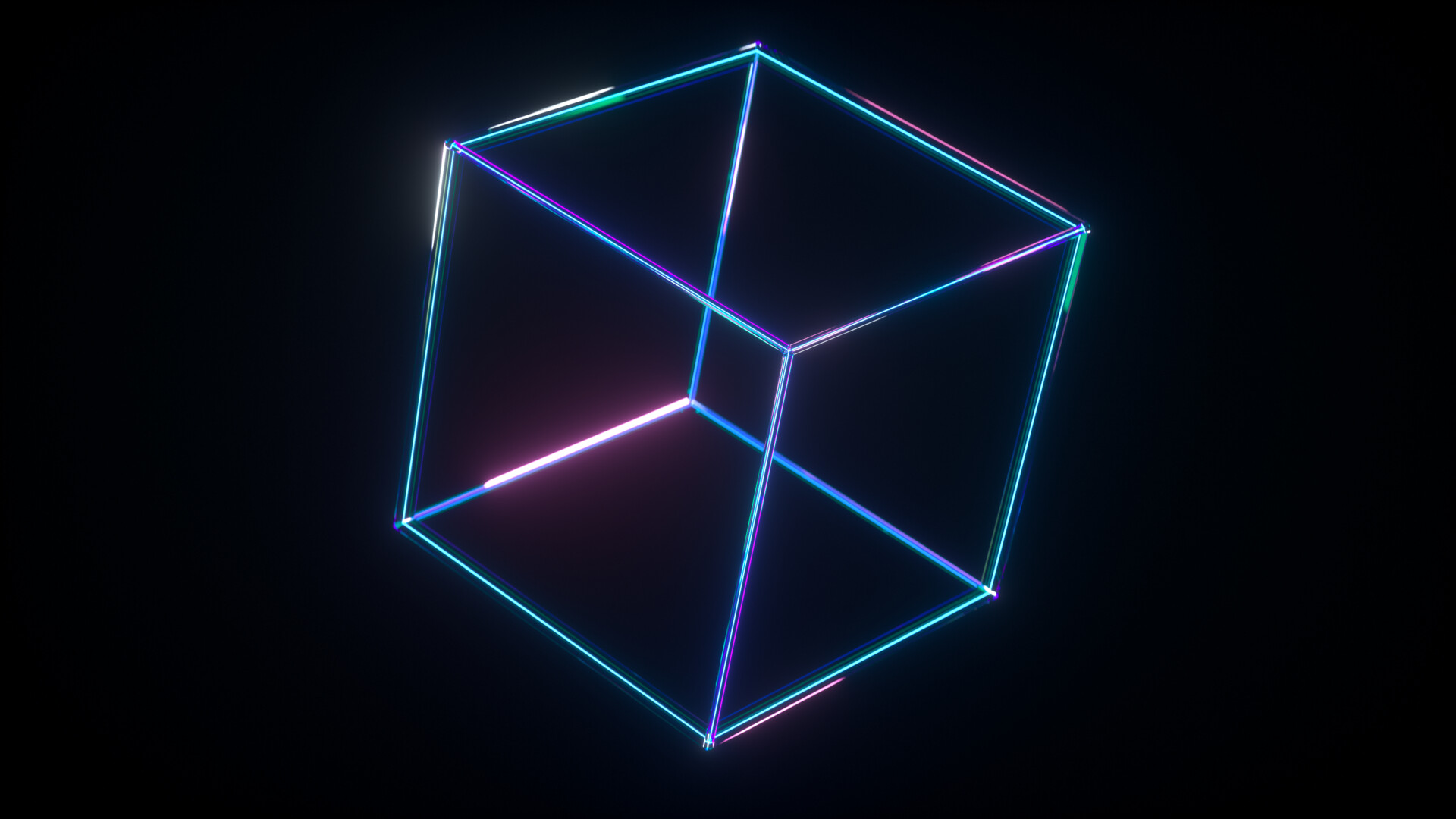 ArtStation - Neon Cube