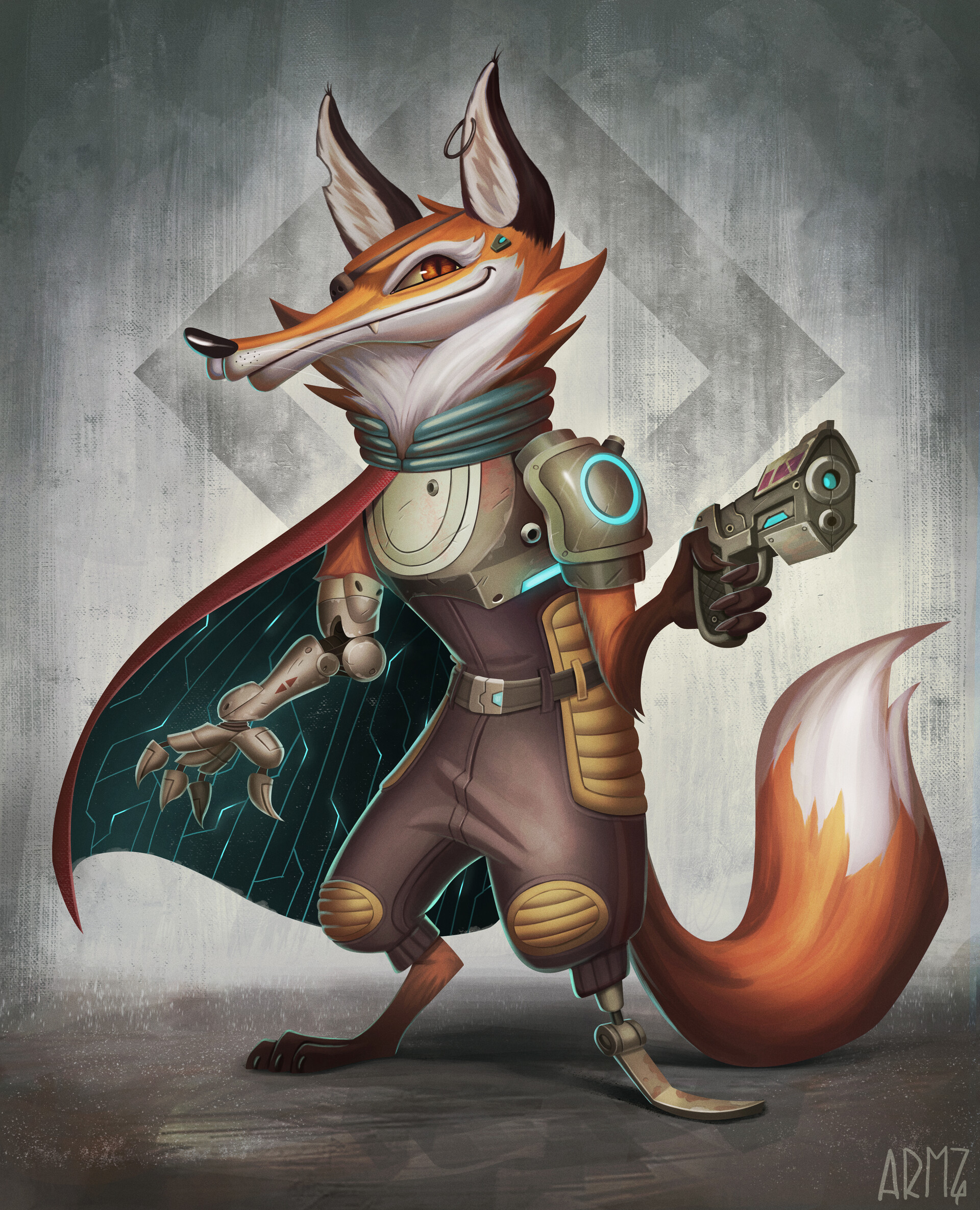 ArtStation - Fox adventurer #CDChallege