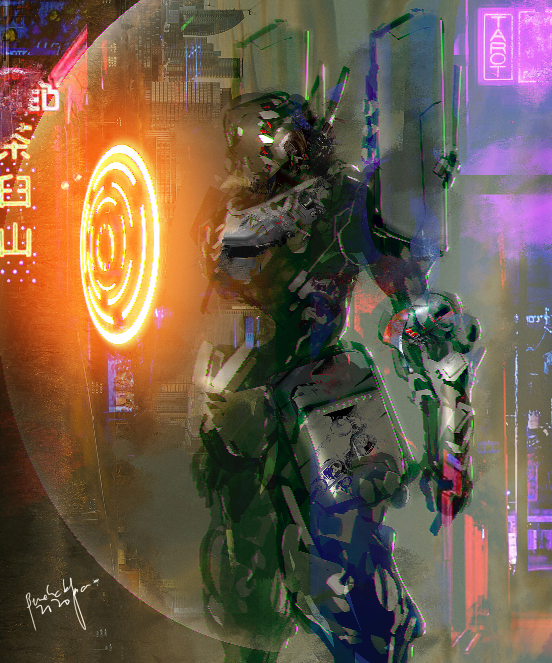 ArtStation - Darkfall Mindhunter Neo