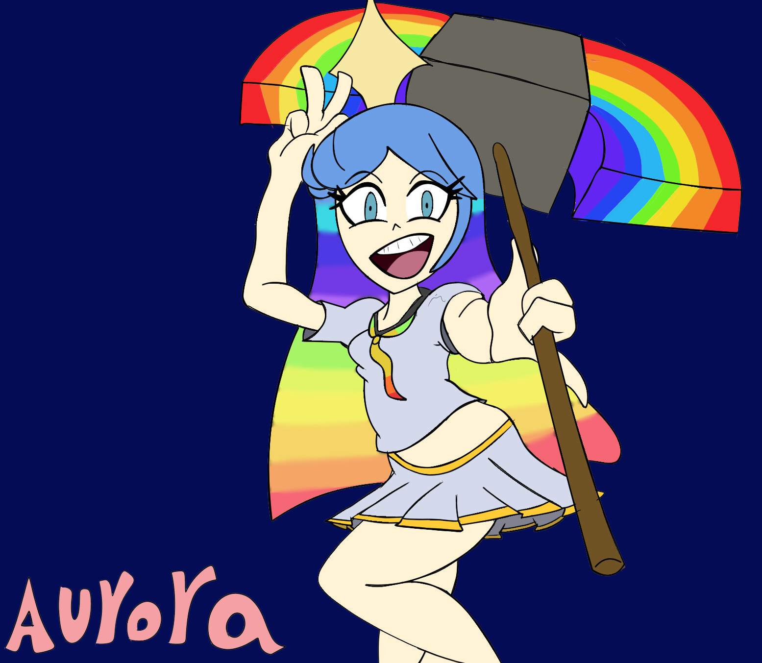 ArtStation - AuroraGirl Design 1 and 2