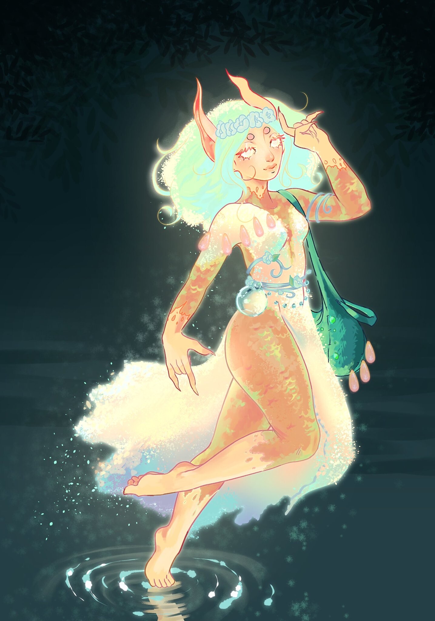 ArtStation - Tari (dnd character illustration)