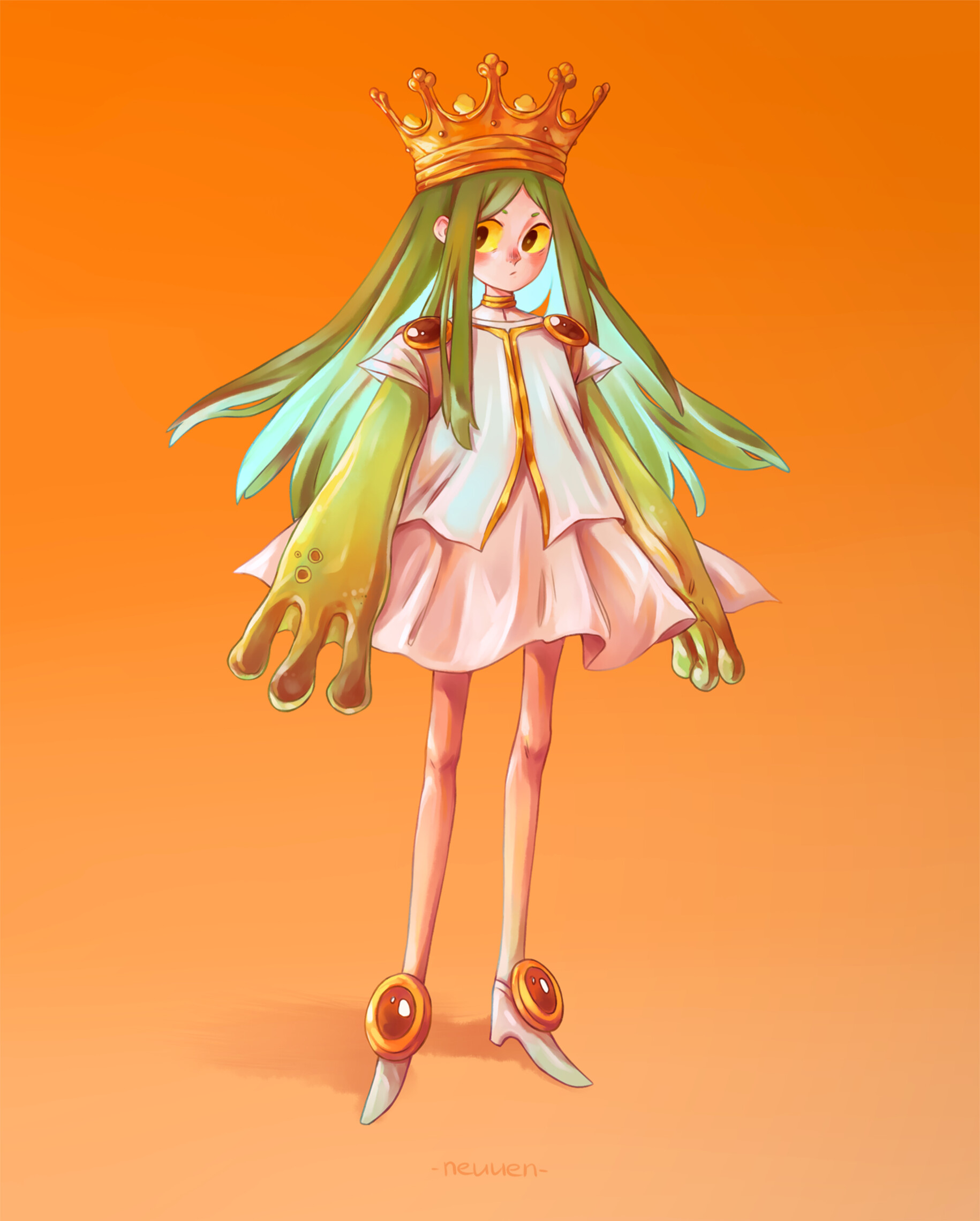 ArtStation - Frog queen