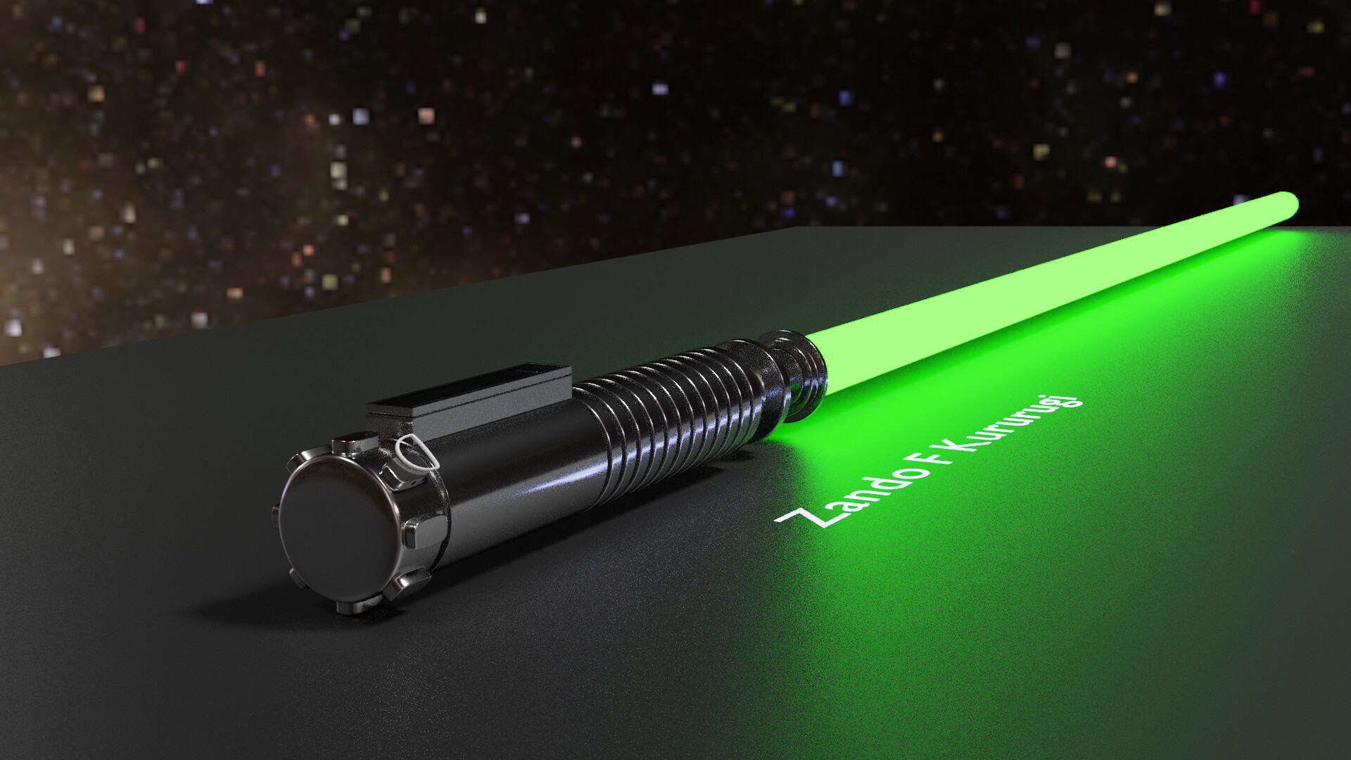 ArtStation - Light Saber green