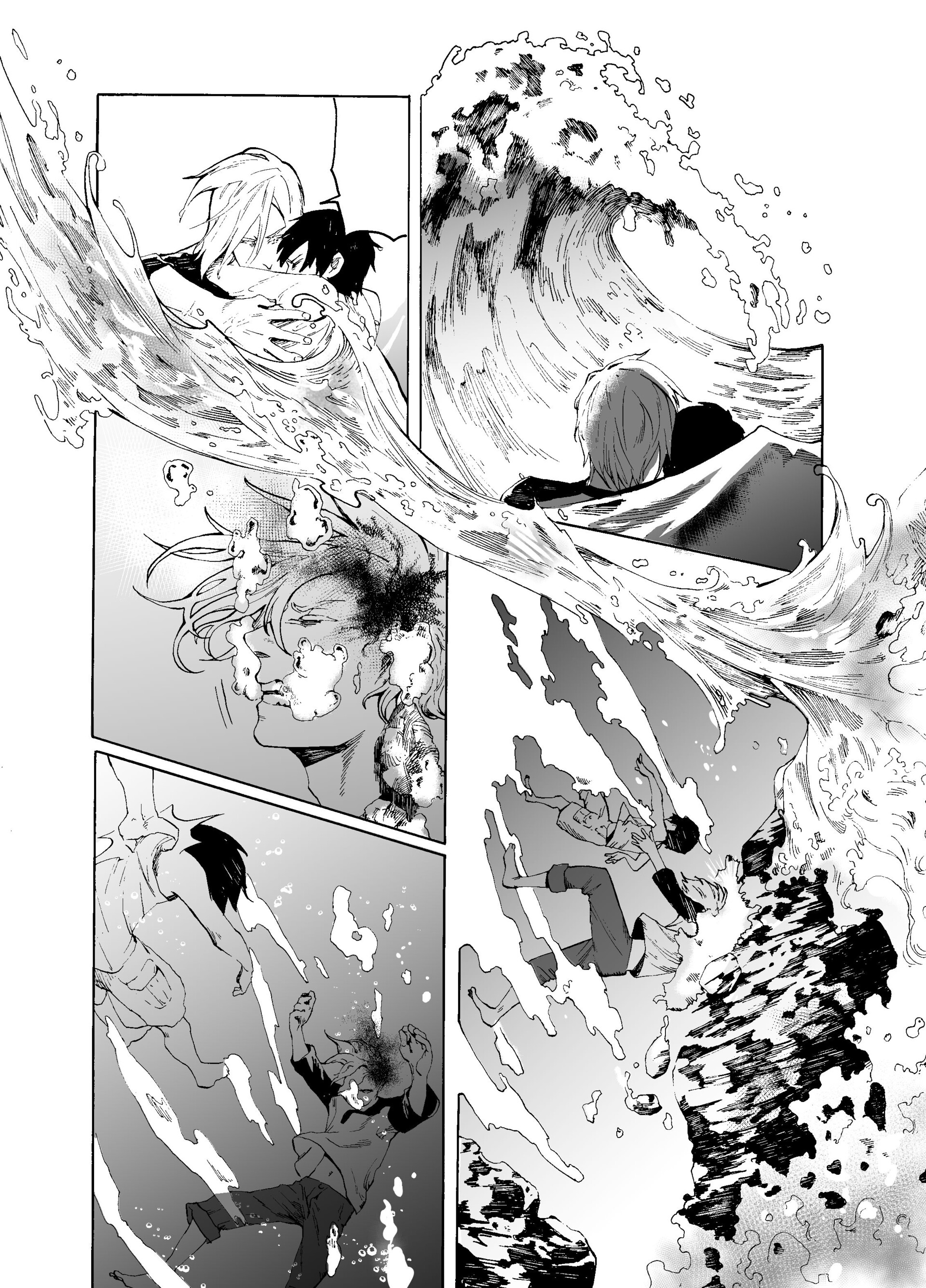 ArtStation - "Another me" comic pages and cover