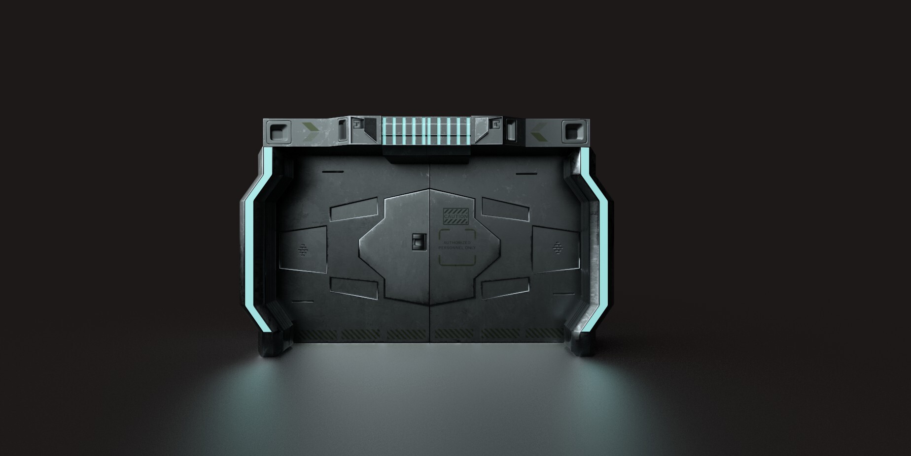 ArtStation - sci-fi Door