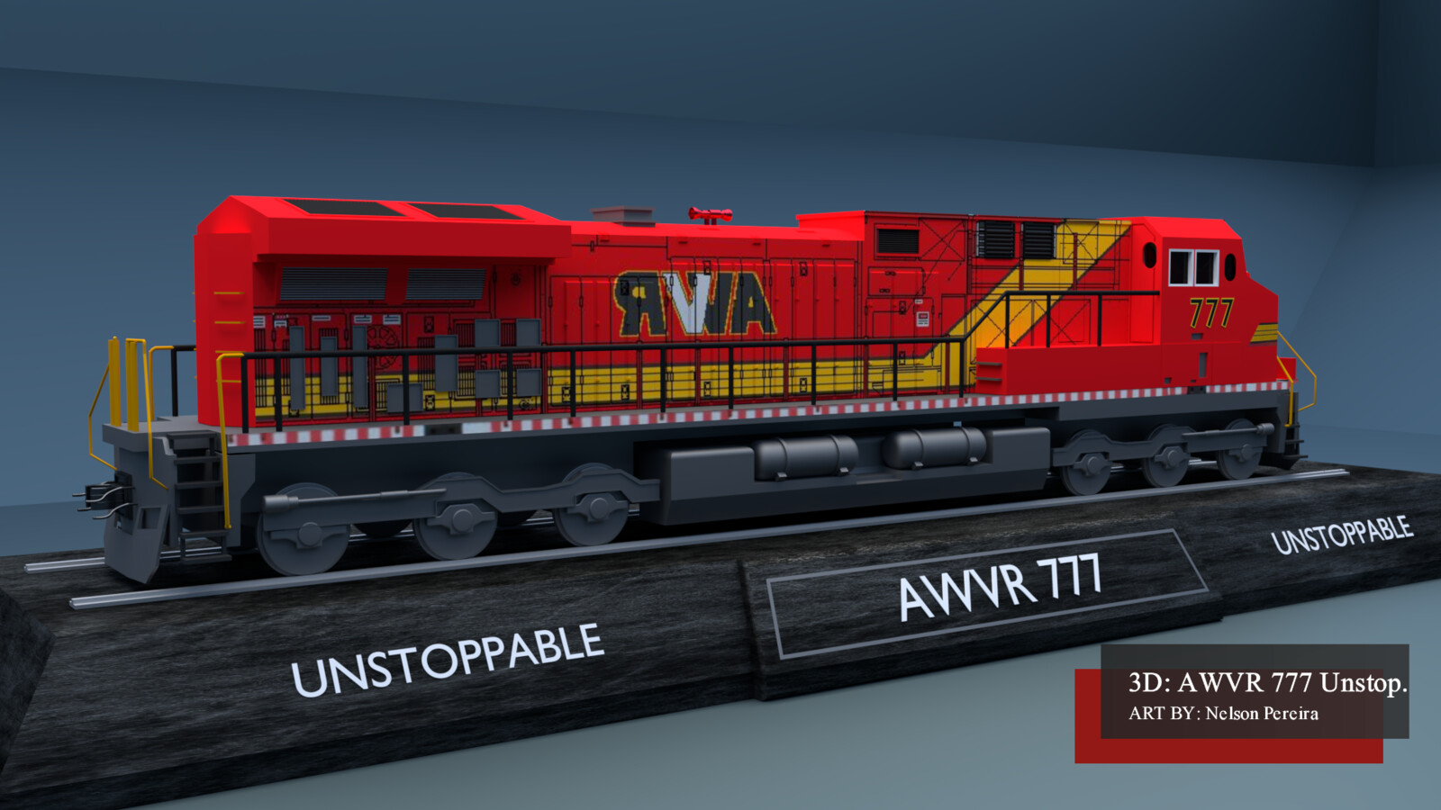 Nelson Pereira - AWVR 777 Locomotive