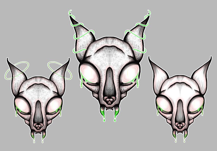 ArtStation - Poison Cat Concept