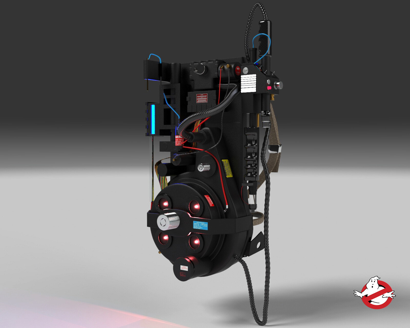 ArtStation - Proton pack Ghostbusters