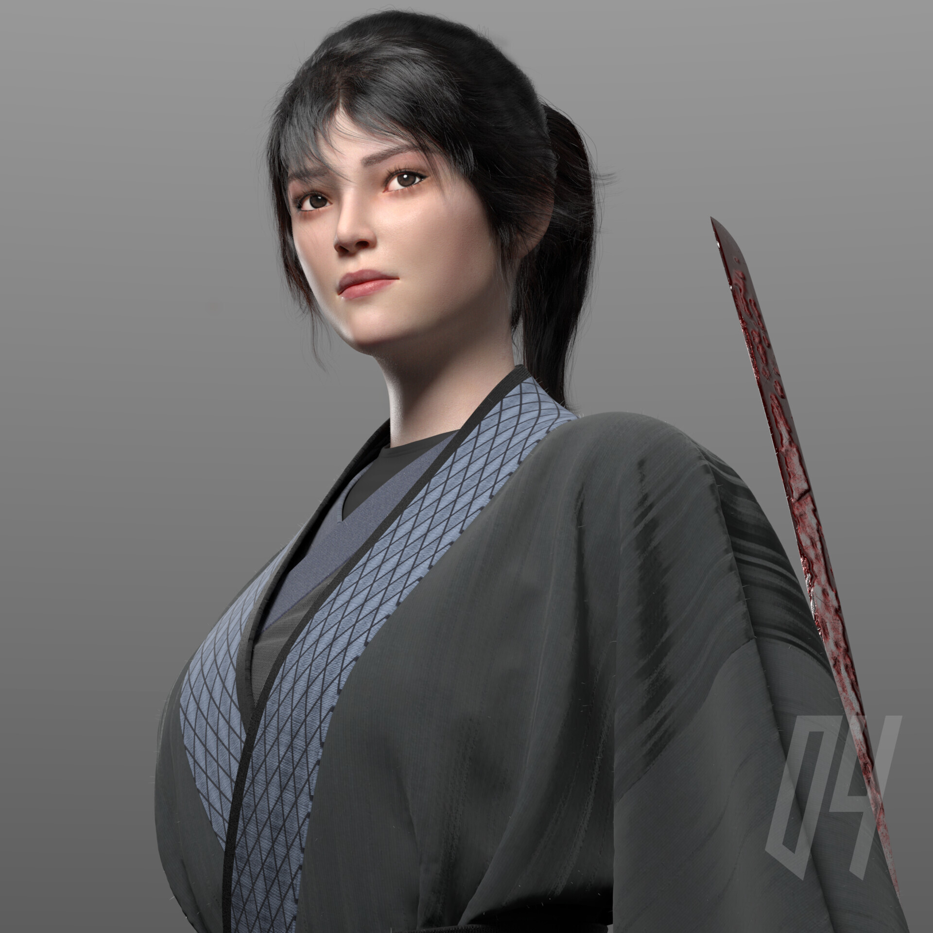 ArtStation - Female Swordmaster