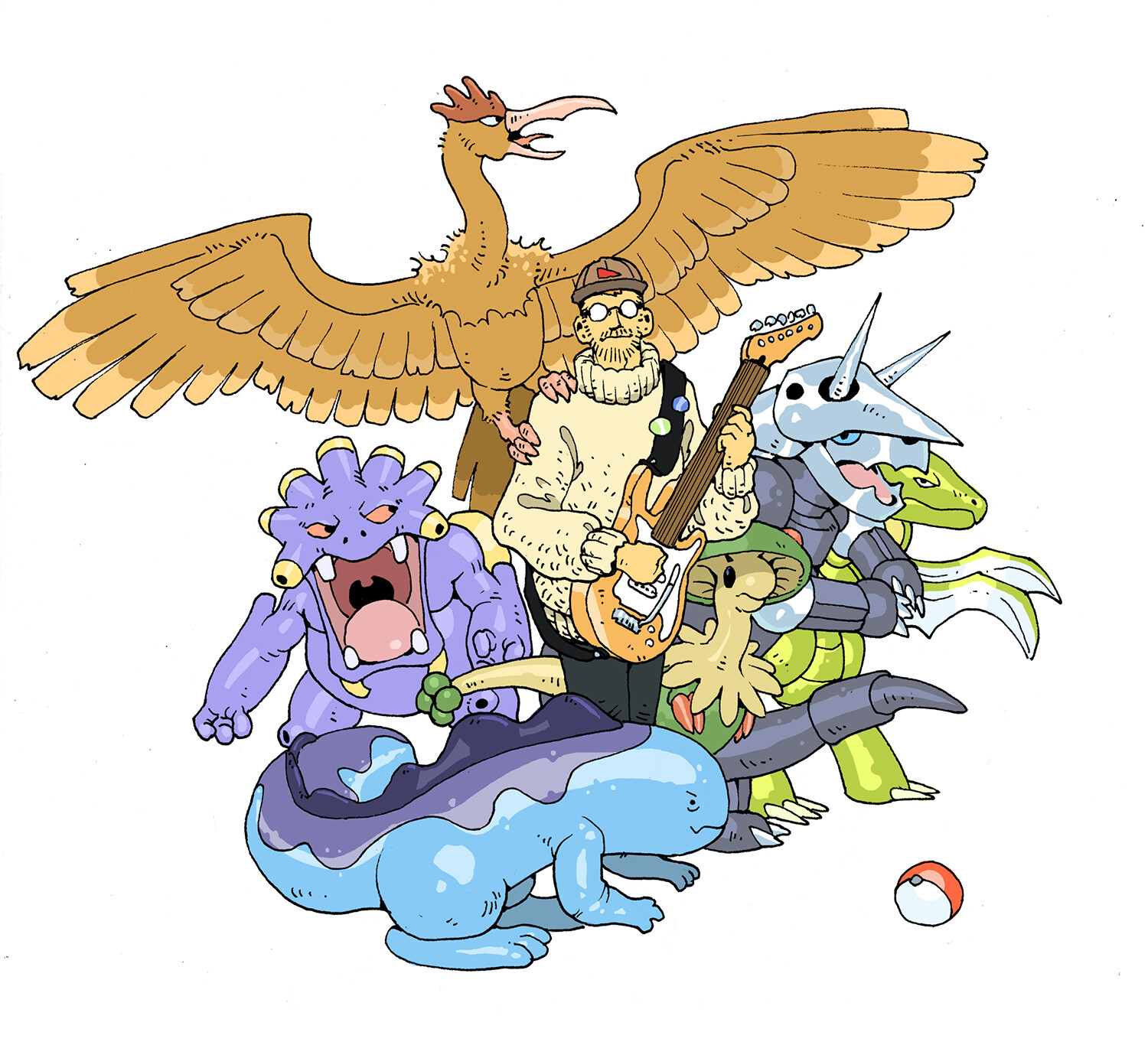 ArtStation - Pokemon Team