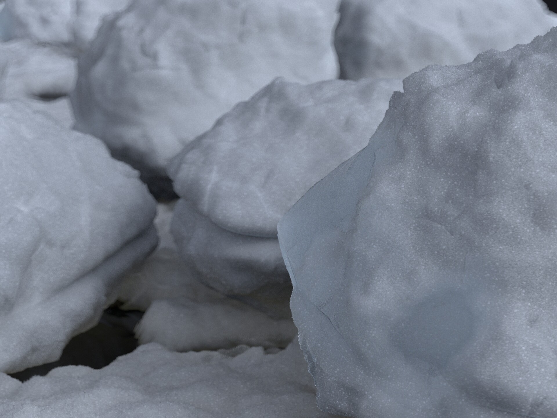ArtStation - Procedural Snow in 3ds Max