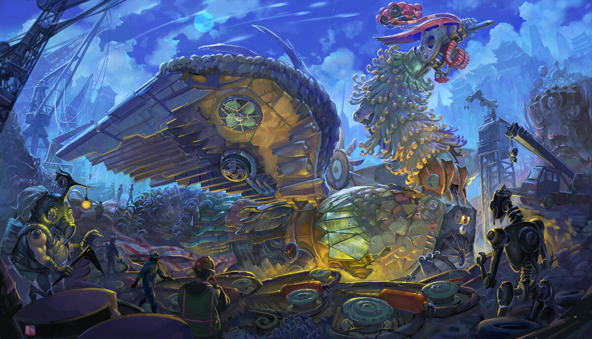 ArtStation - Iron Phoenix