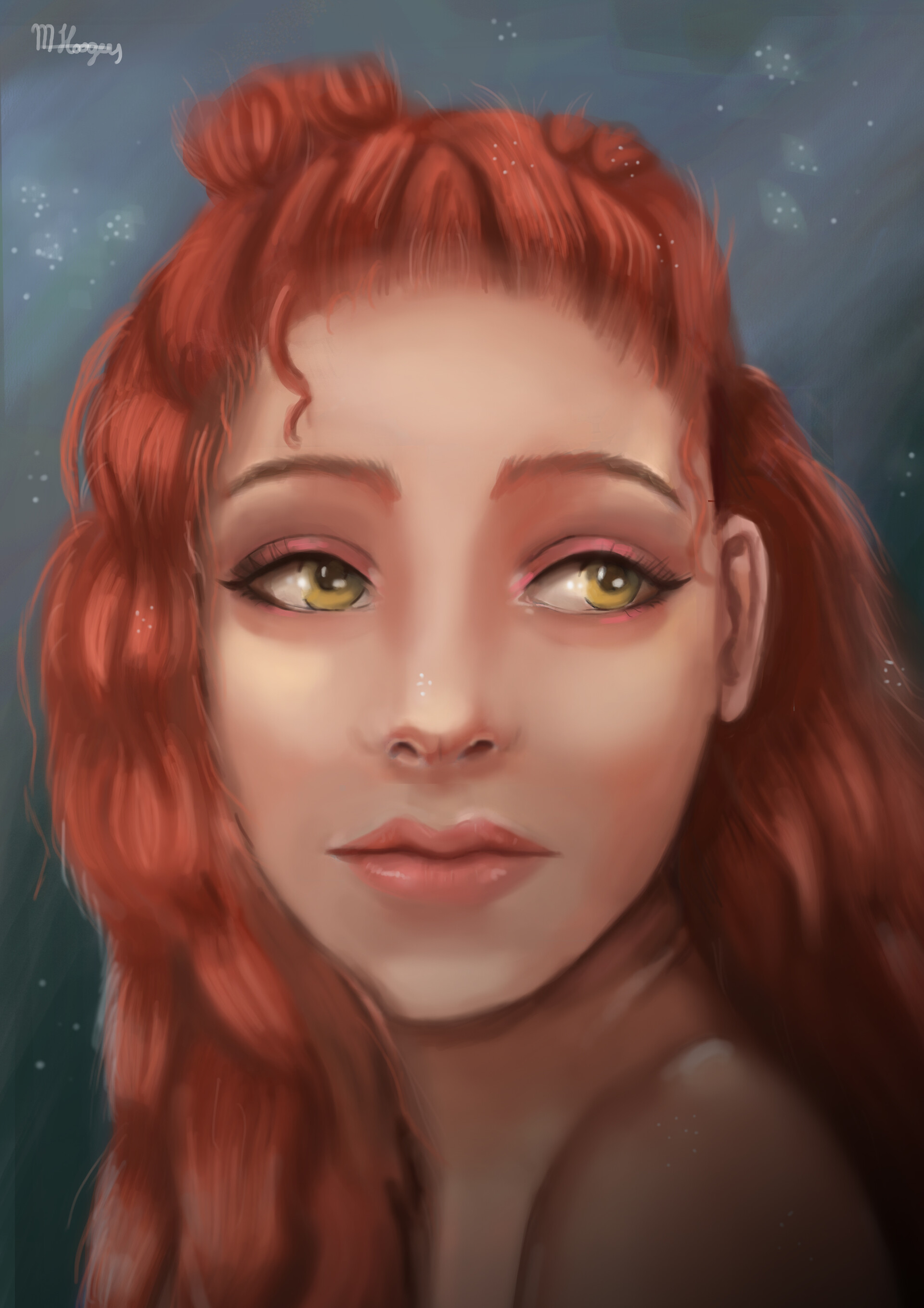 ArtStation - Girl portrait - study's from Aaron Blaise