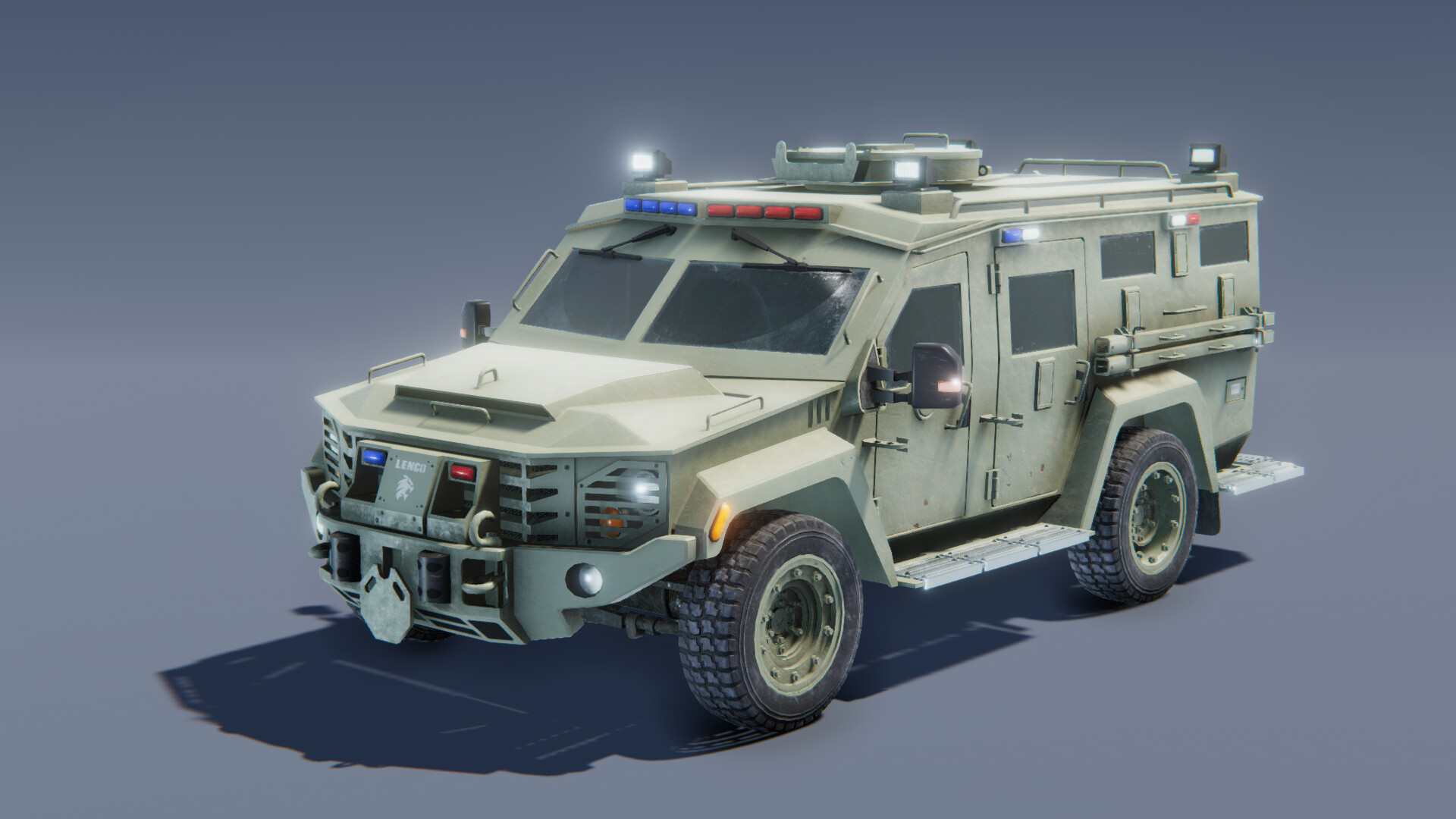 ArtStation - Lenco BearCat G3
