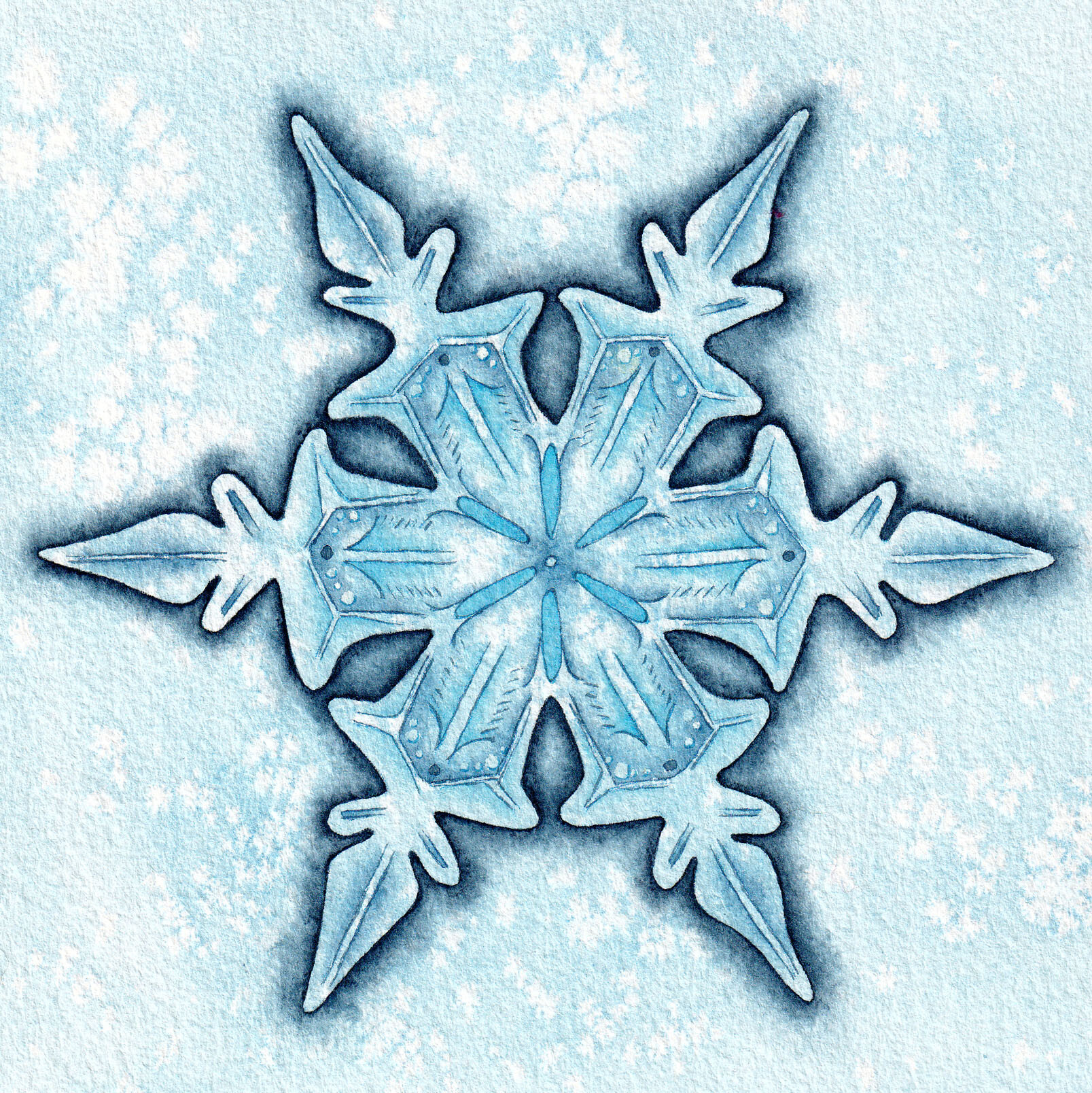 ArtStation - Snowflake no. 7