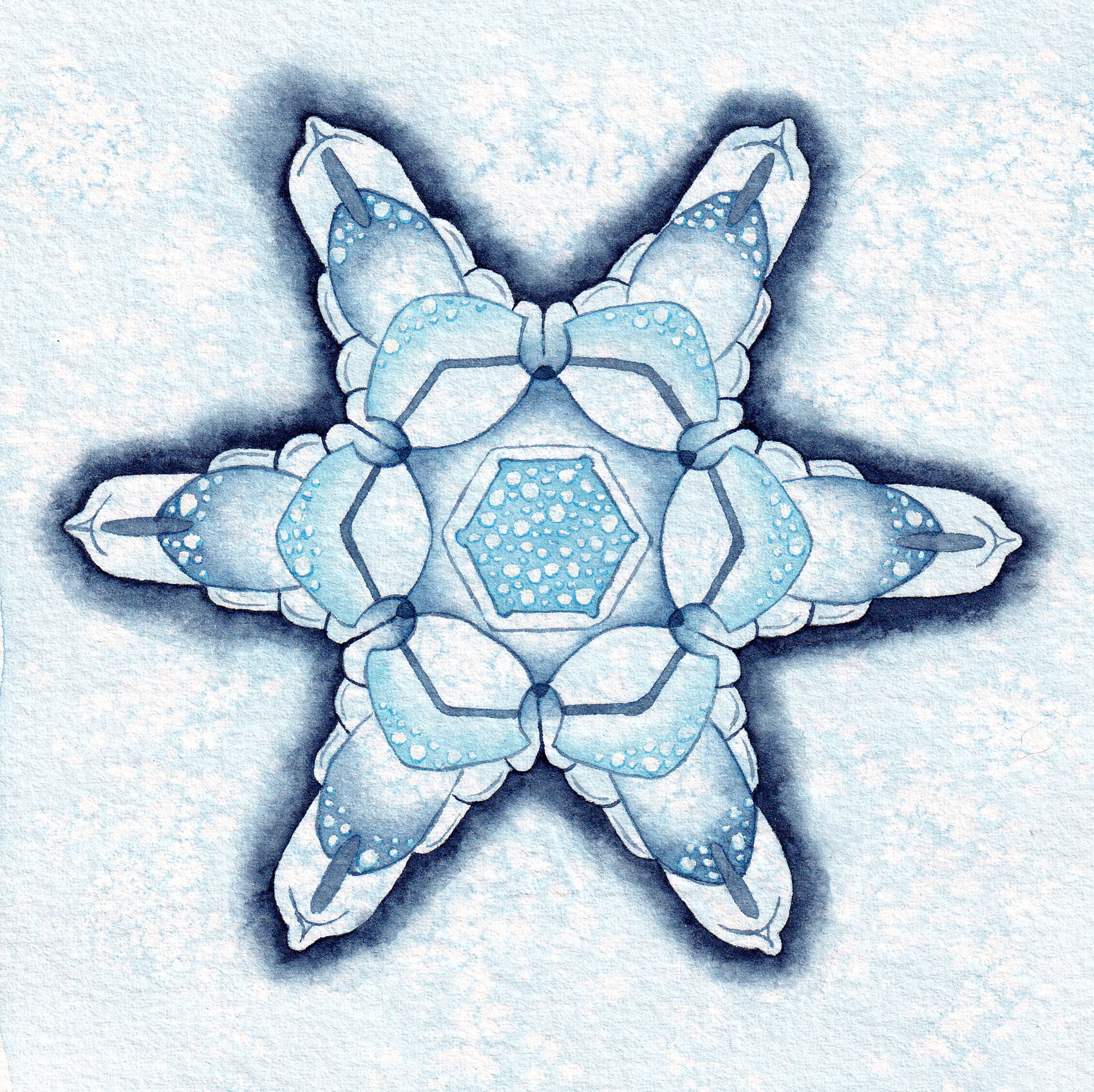 ArtStation - Snowflake no. 12