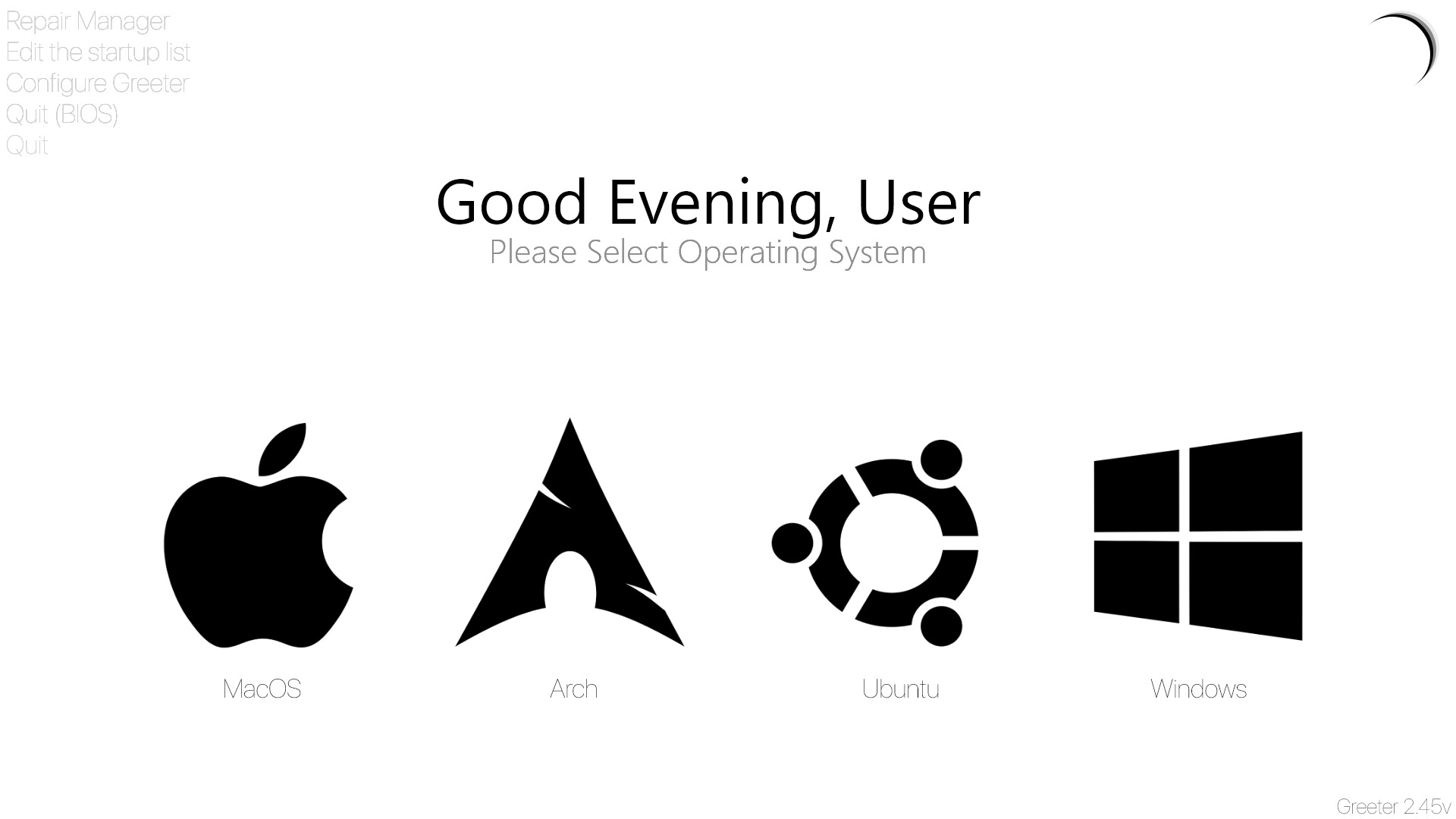 Leopold - Greeter - Bootloader