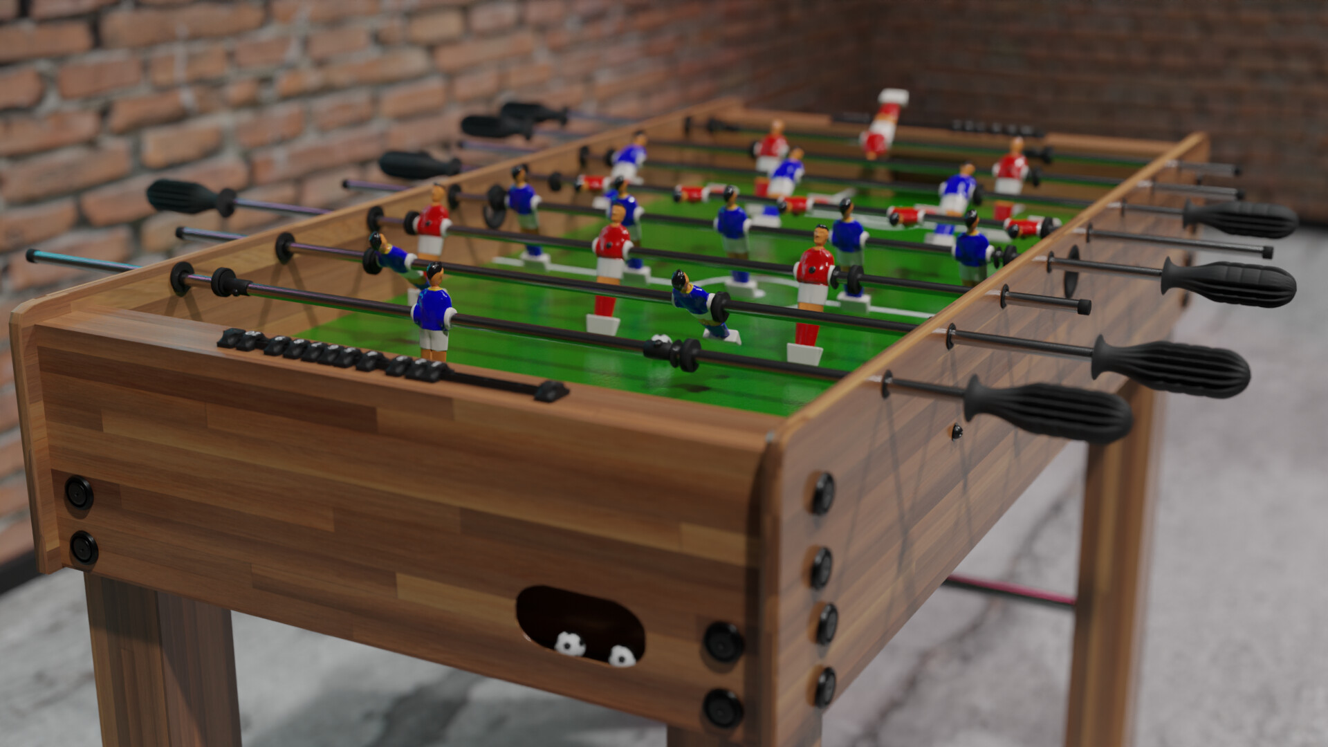 ArtStation - The Foosball Room