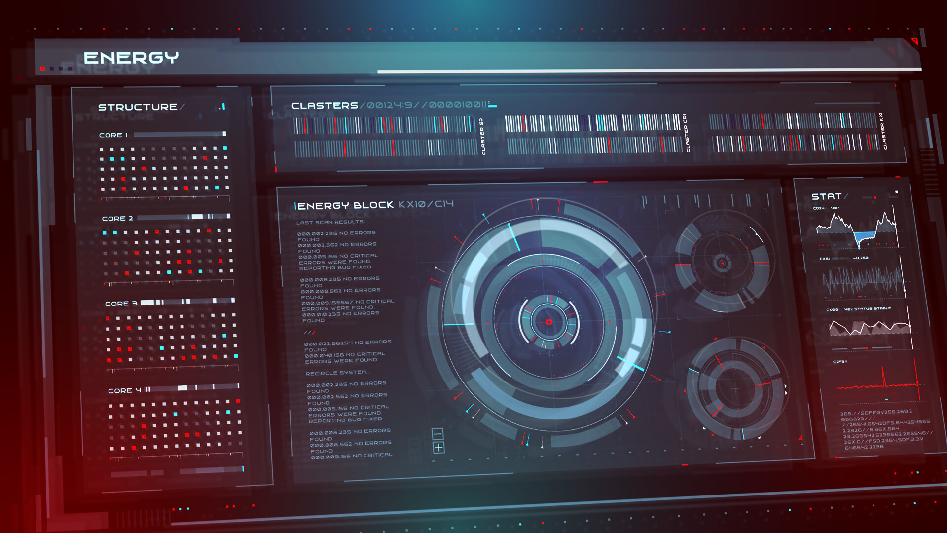 Olga Ryzhychenko - Sci Fi Interfaces Set