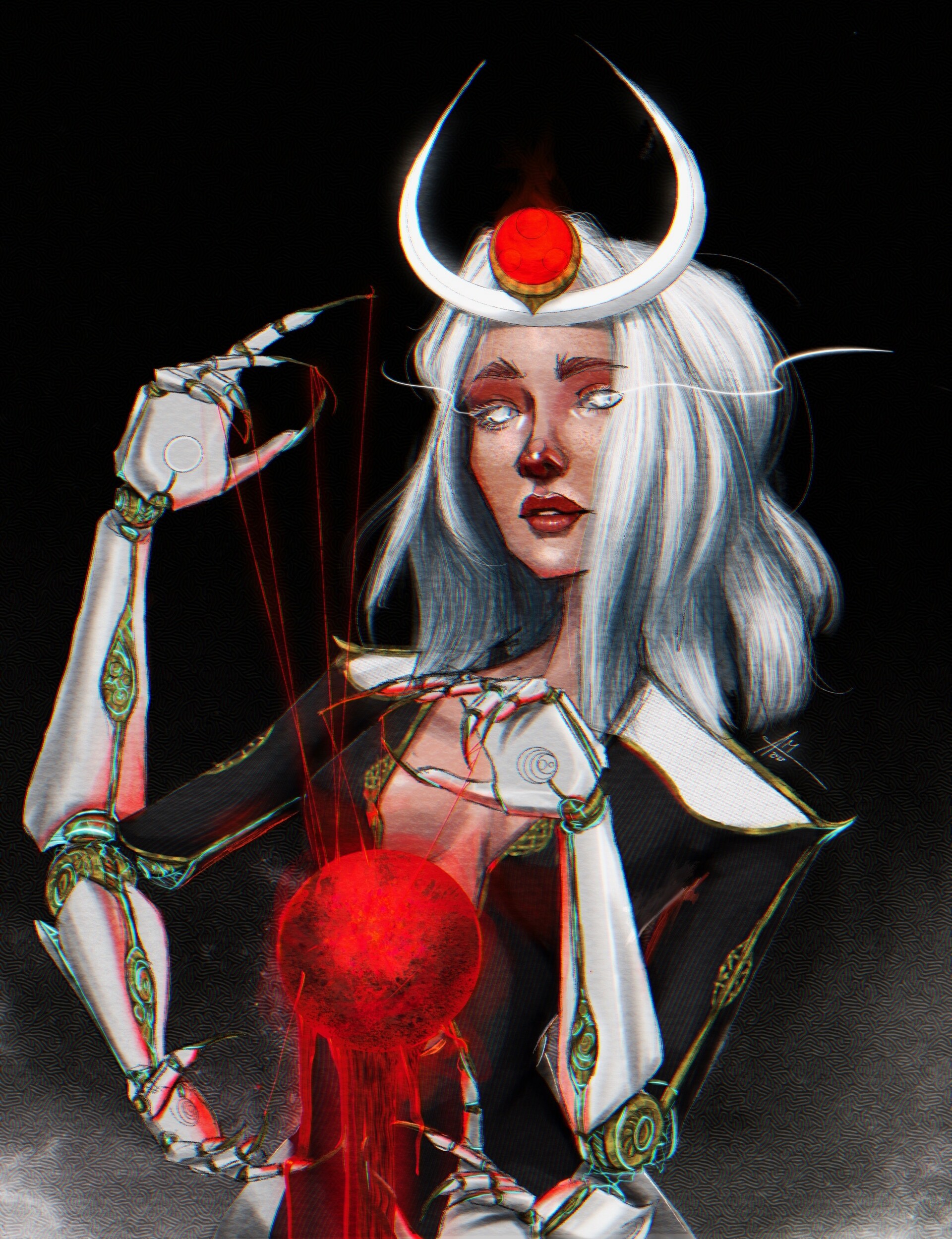 ArtStation - The Blood Moon Queen