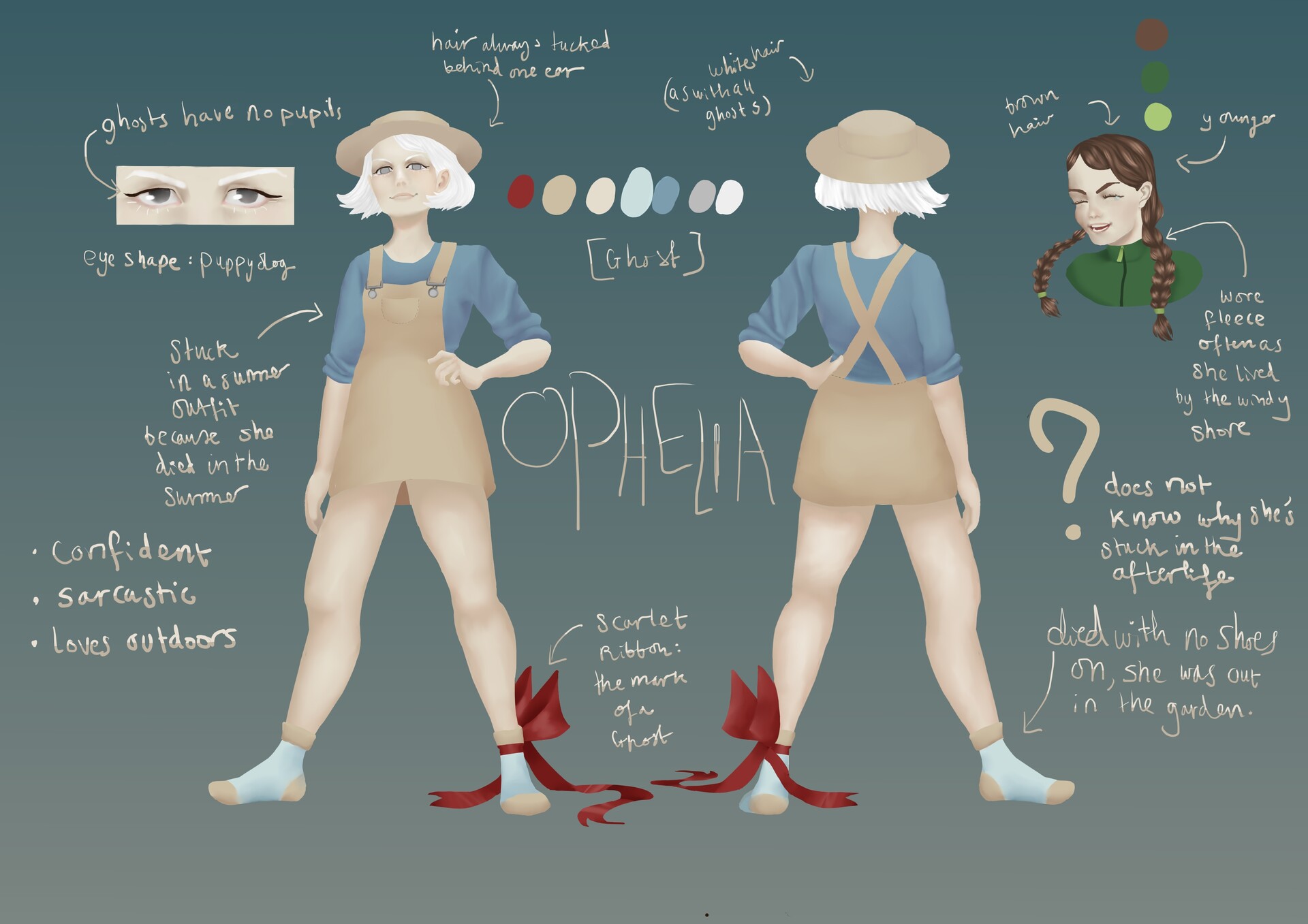 ArtStation - Ophelia - an original character