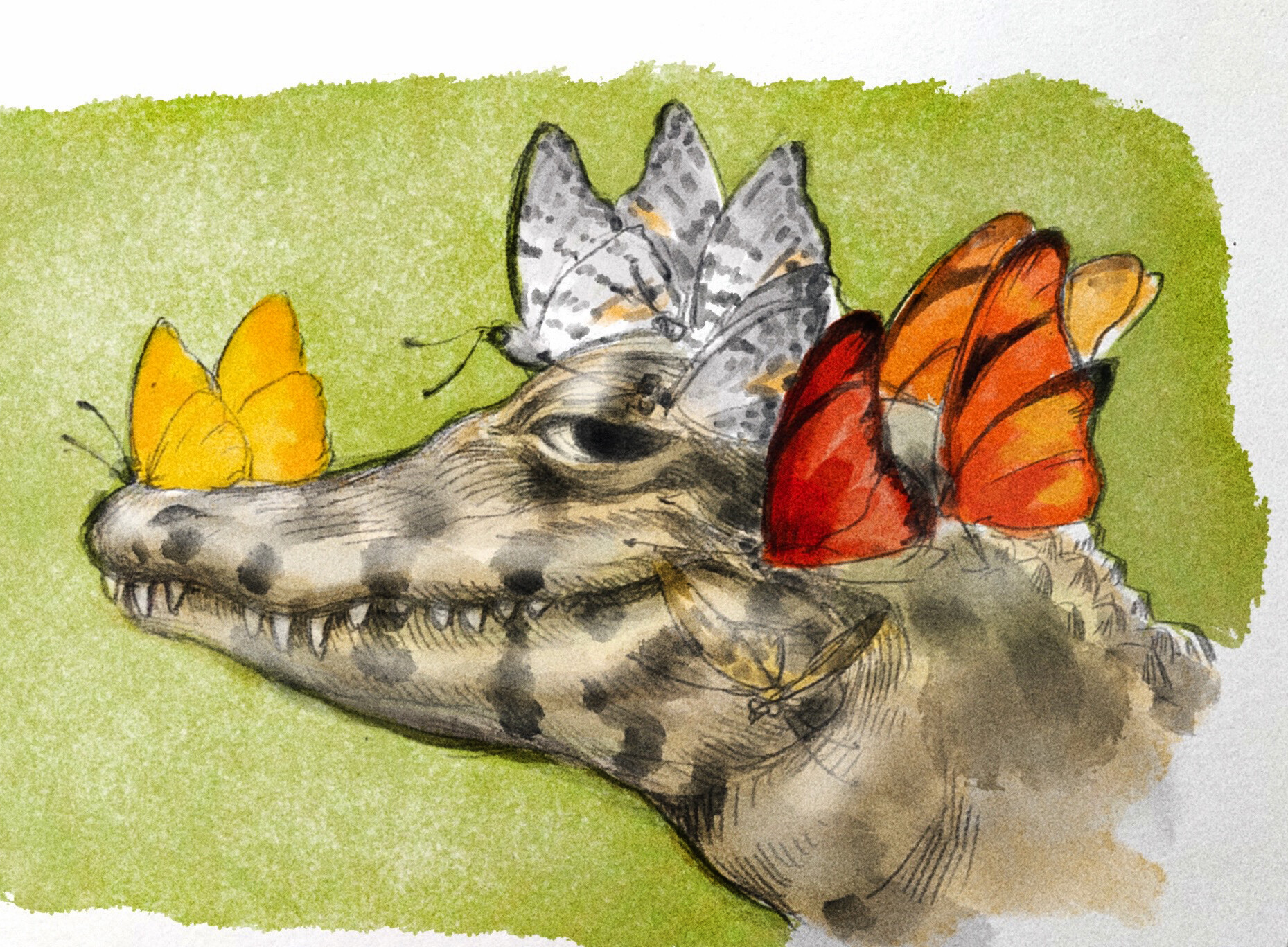 ArtStation - crocodile