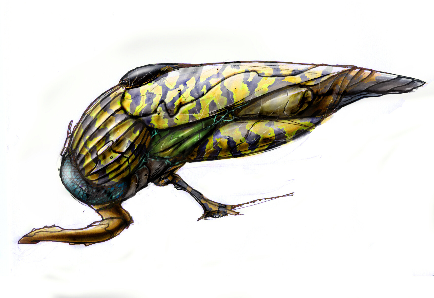 ArtStation - Organic ship Concepts