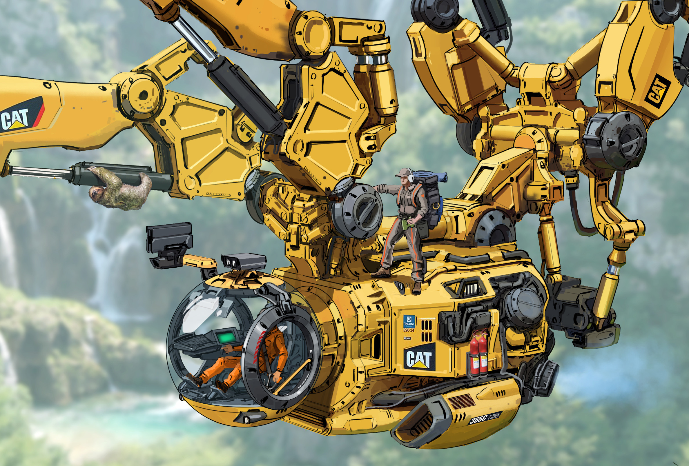 Longque Chen - Sloth Walker