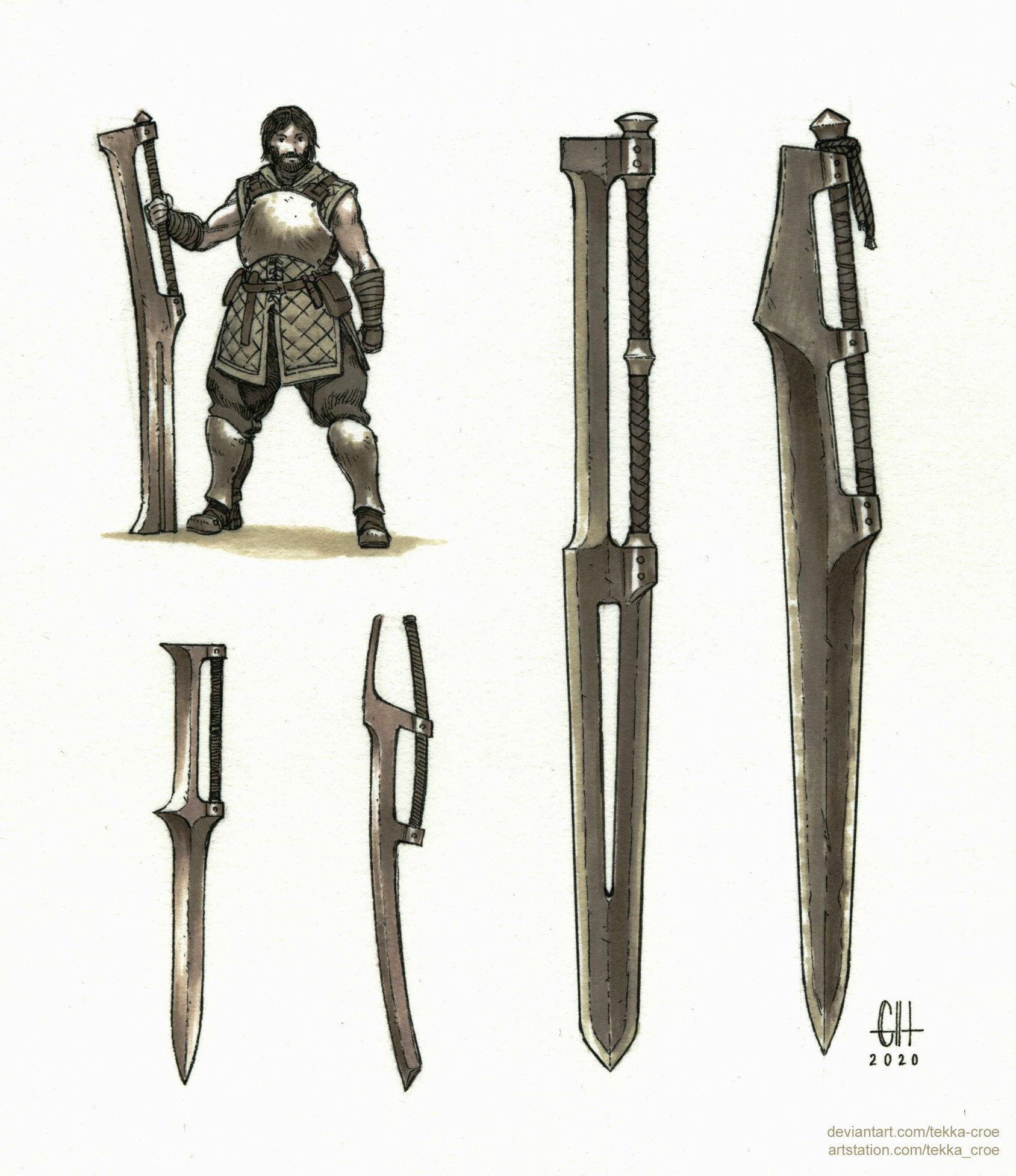 Practicality of "Bladed Handle Guard" type Fantasy Swords : r/SWORDS