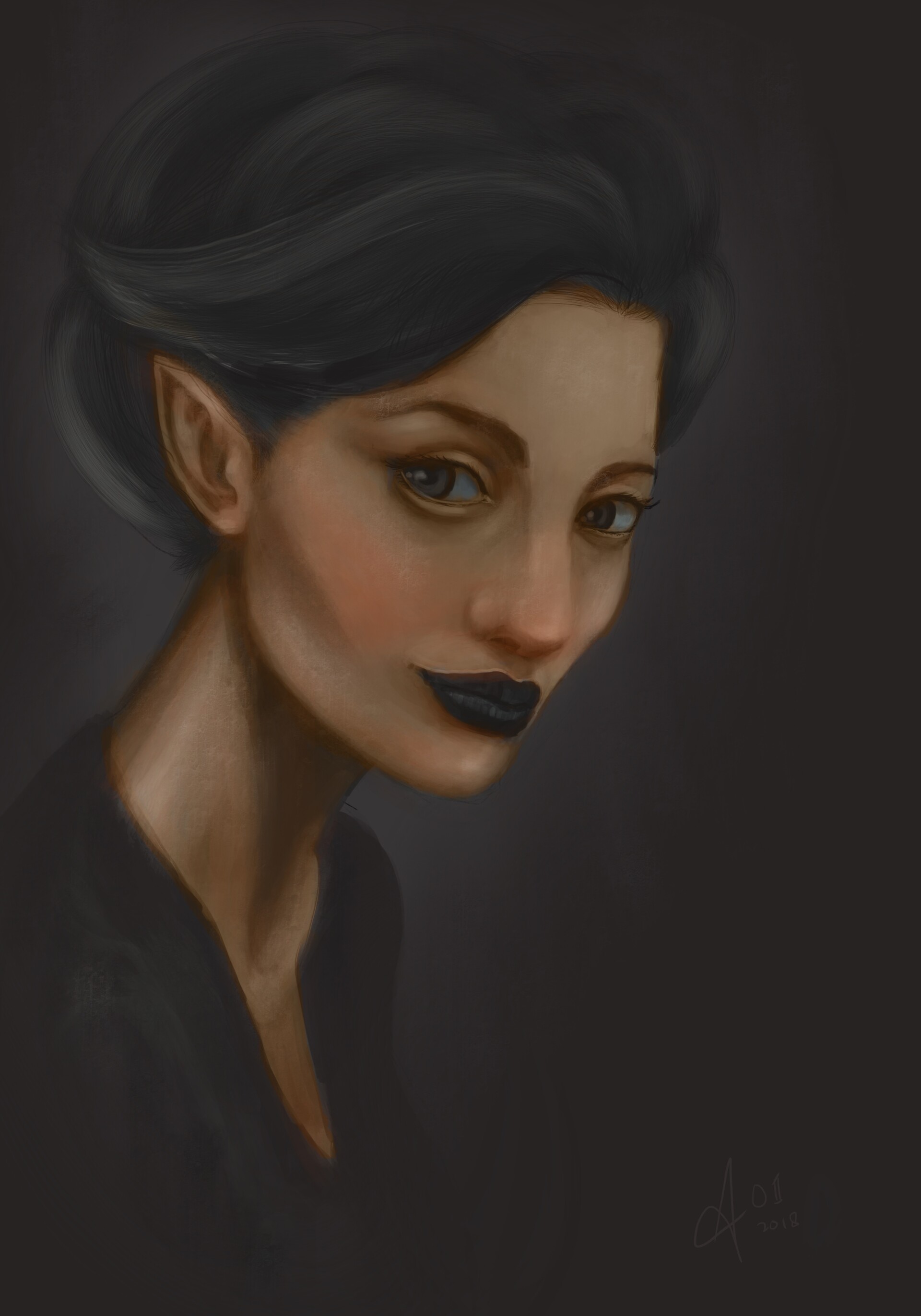 ArtStation - Elf Widow