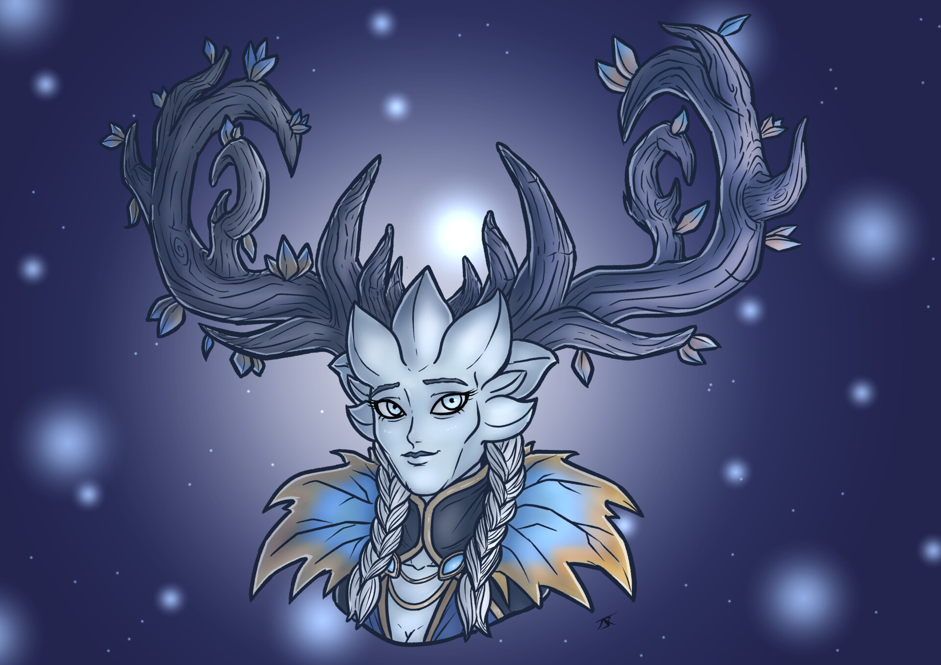 ArtStation - Winter Queen fanart