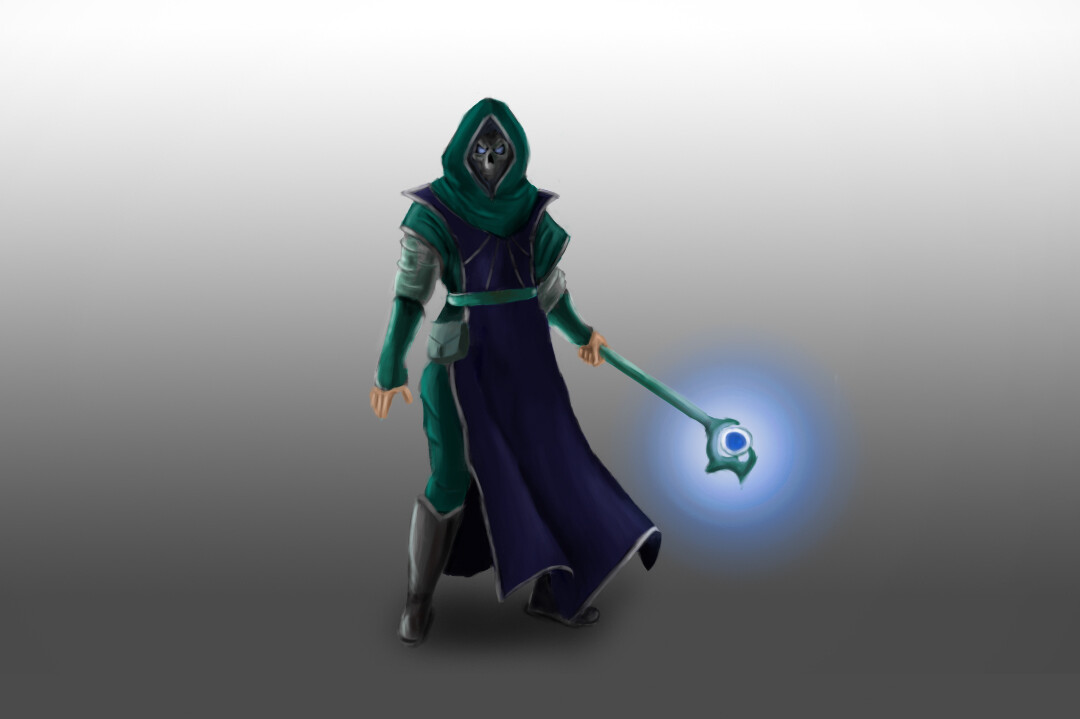 ArtStation - Wild hunt mage