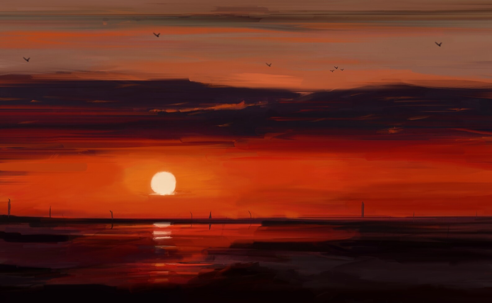 ArtStation - The Sunset