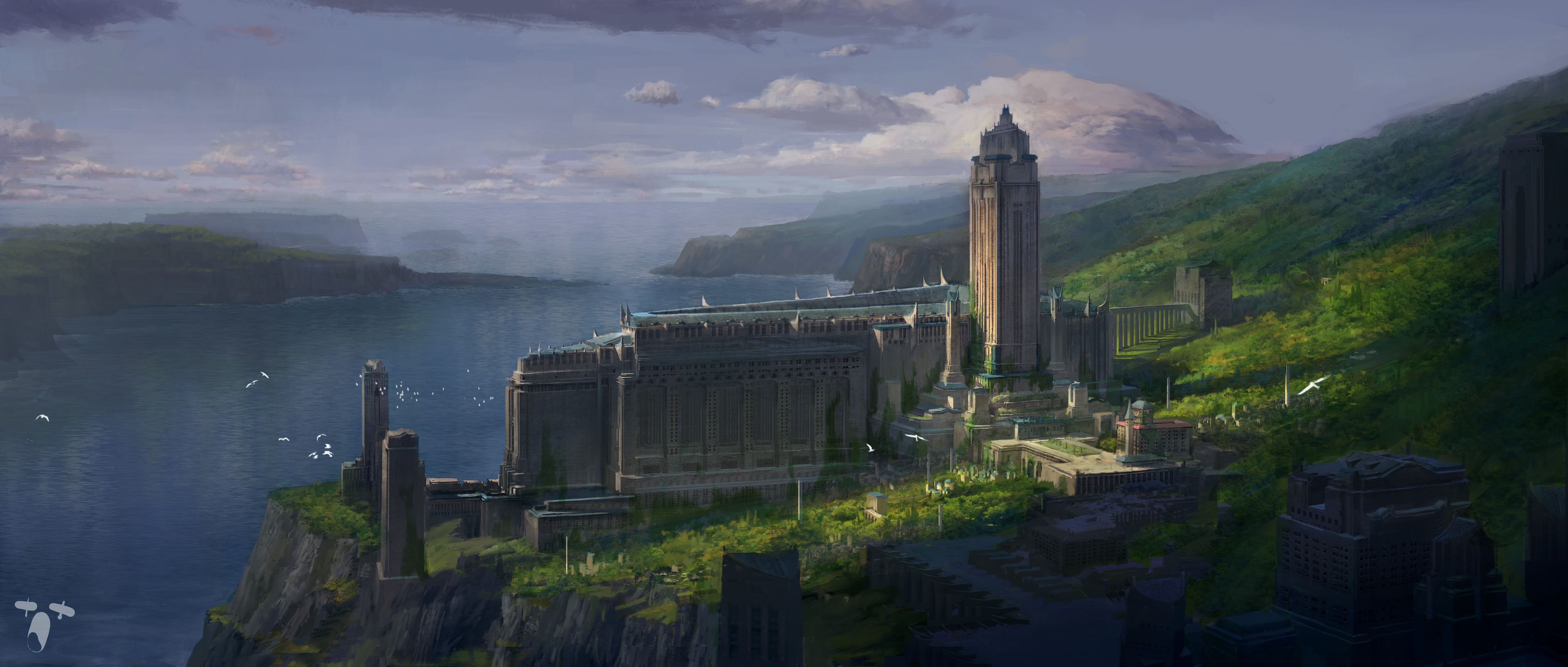 Bryan Bitter - castle by the ocean