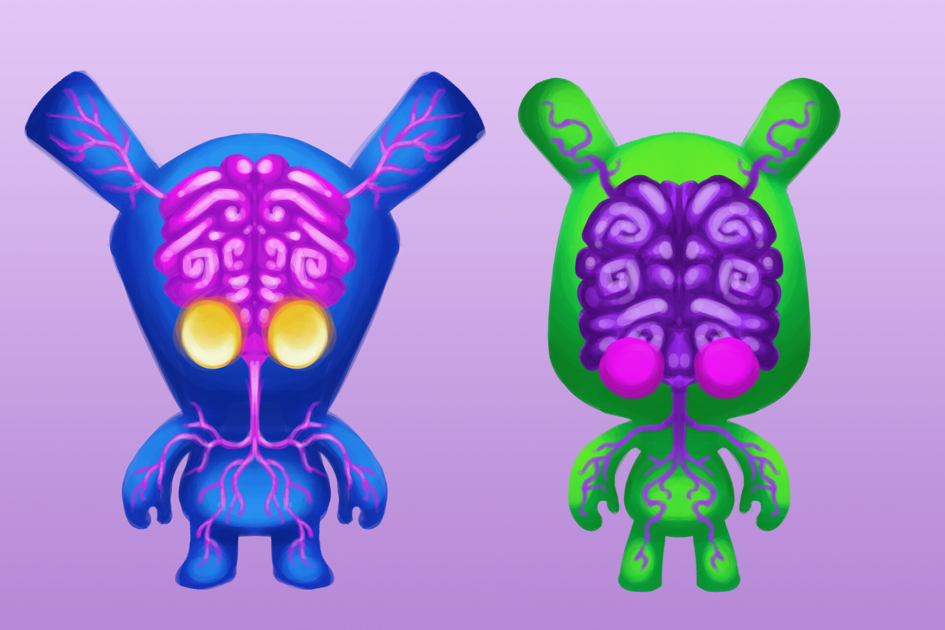 ArtStation - Art Toy Brains