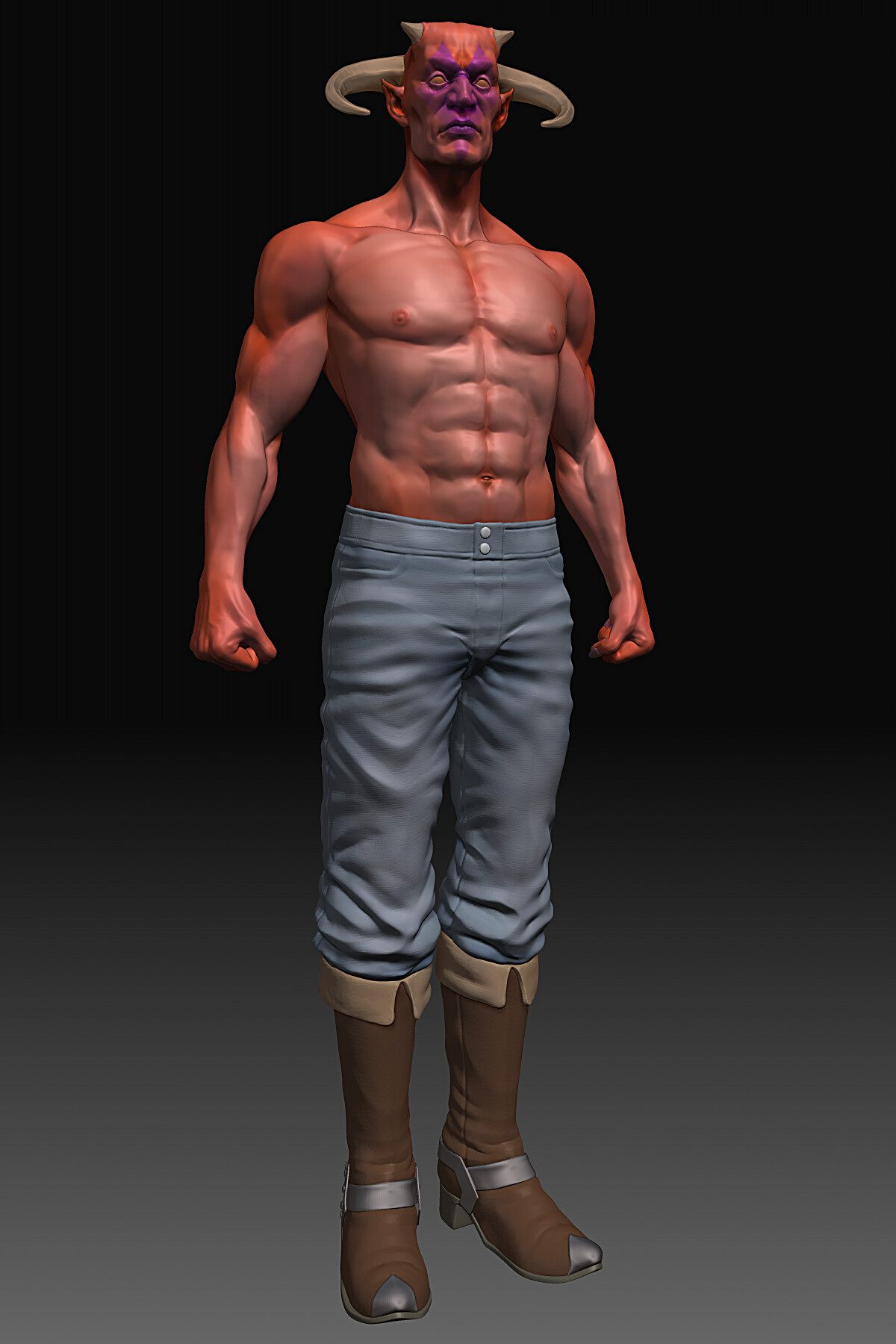 ArtStation - devil Zbrush