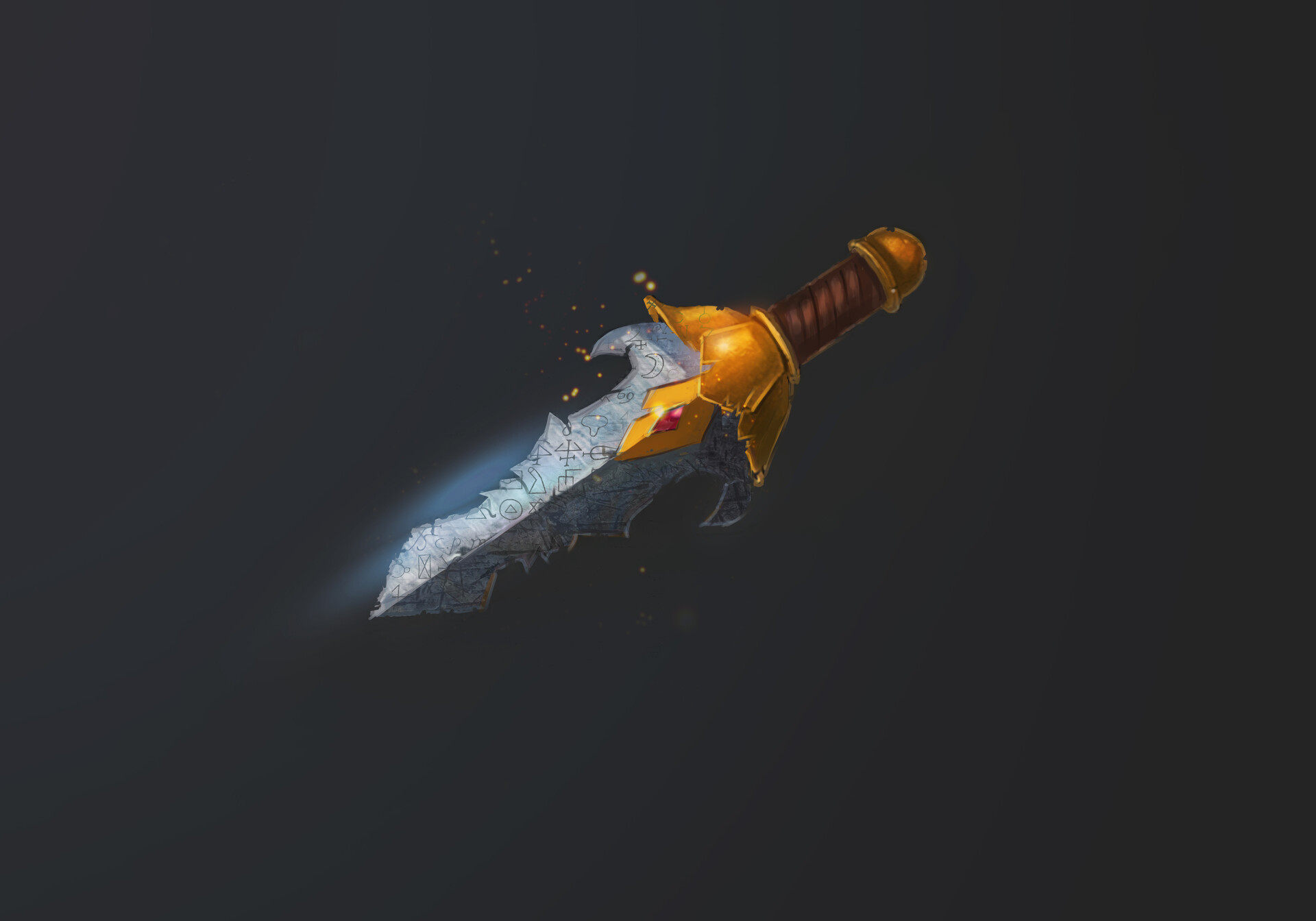 ArtStation - Магический кинжал