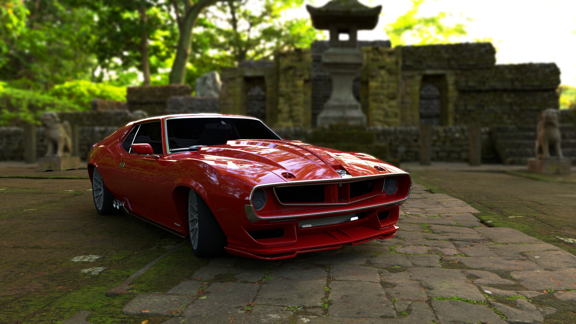 Thiago Melquisedec - Amc Rhingbrothers Car modelling