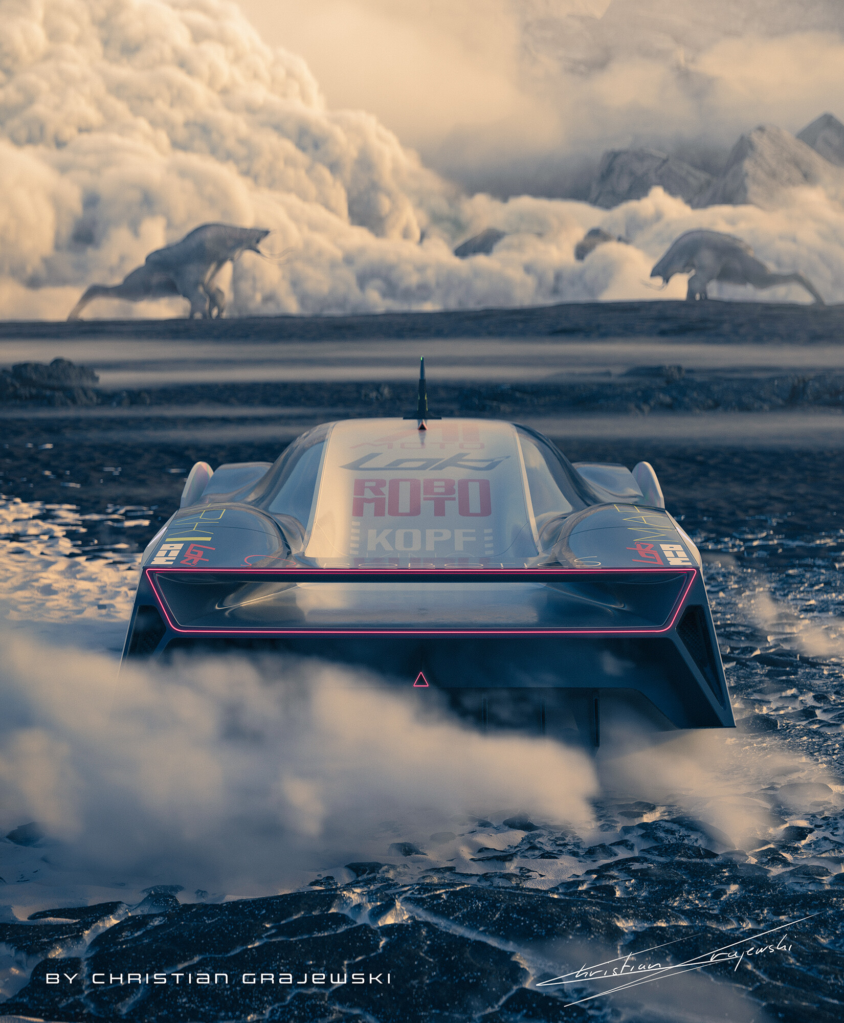 Christian Grajewski - Loki Concept hover Car