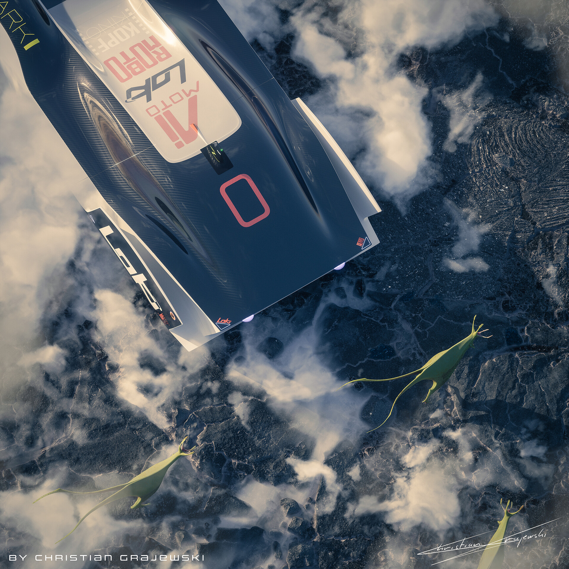 Christian Grajewski - Loki Concept hover Car