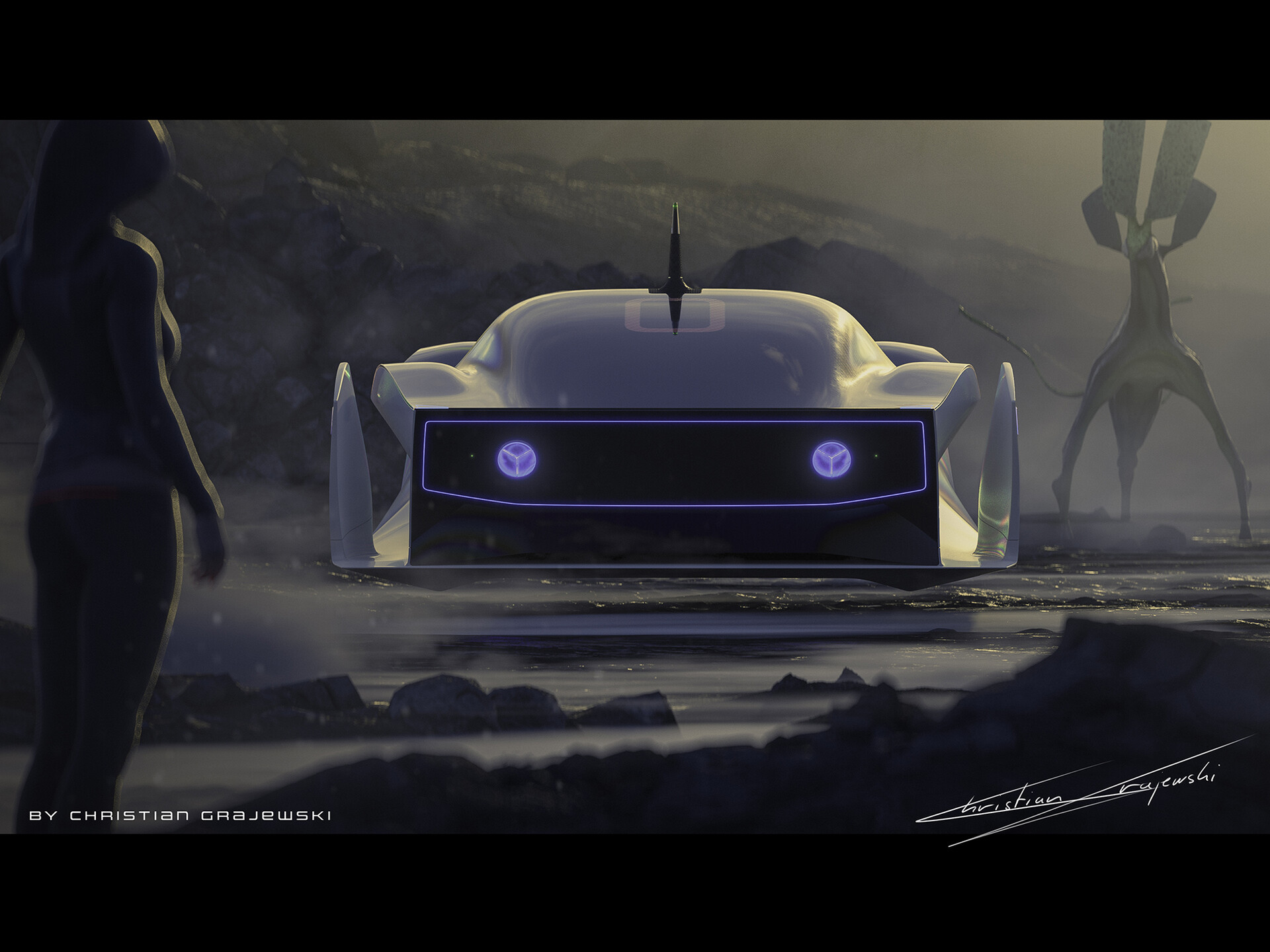 Christian Grajewski - Loki Concept hover Car