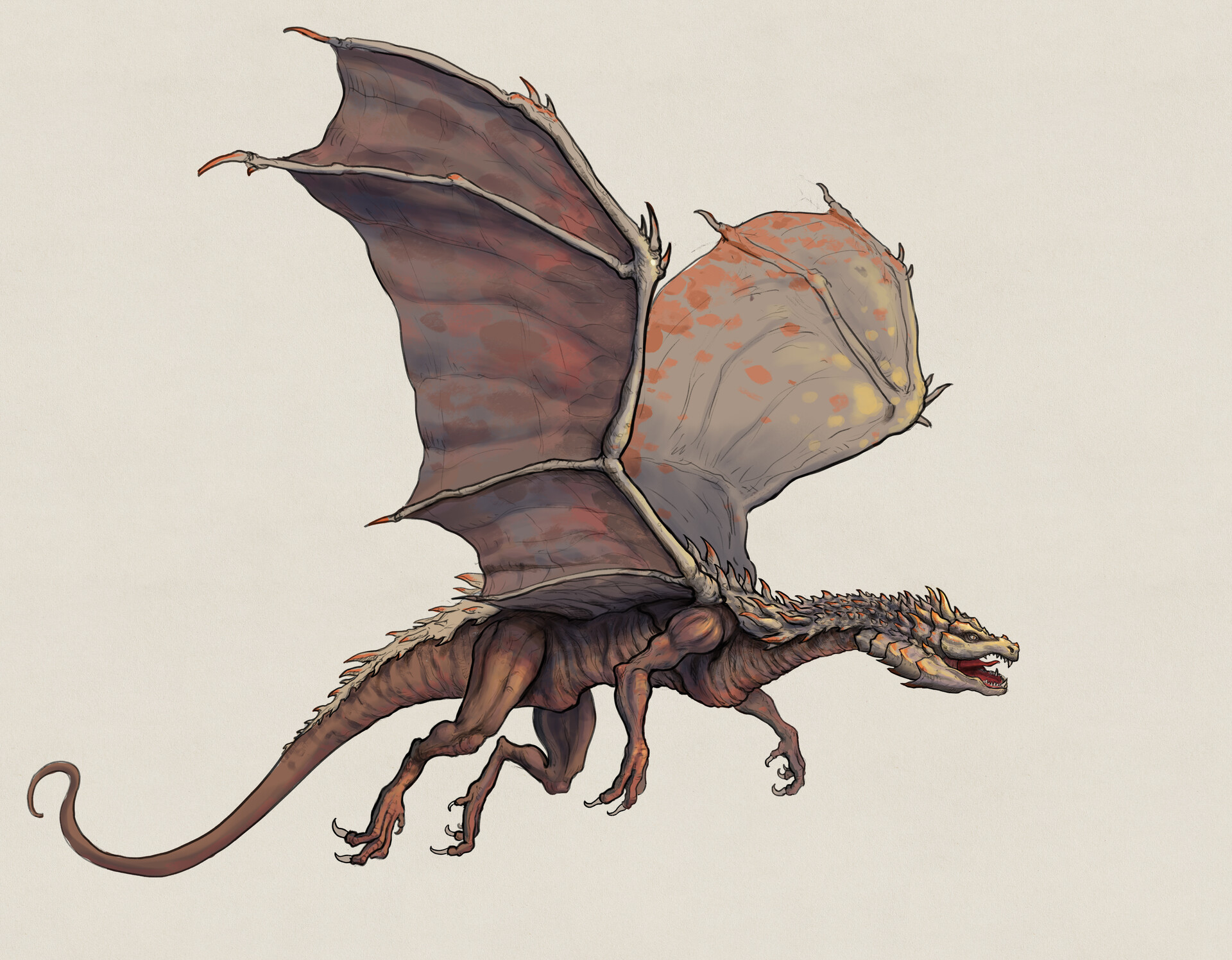ArtStation - Drawing stylizes dragons